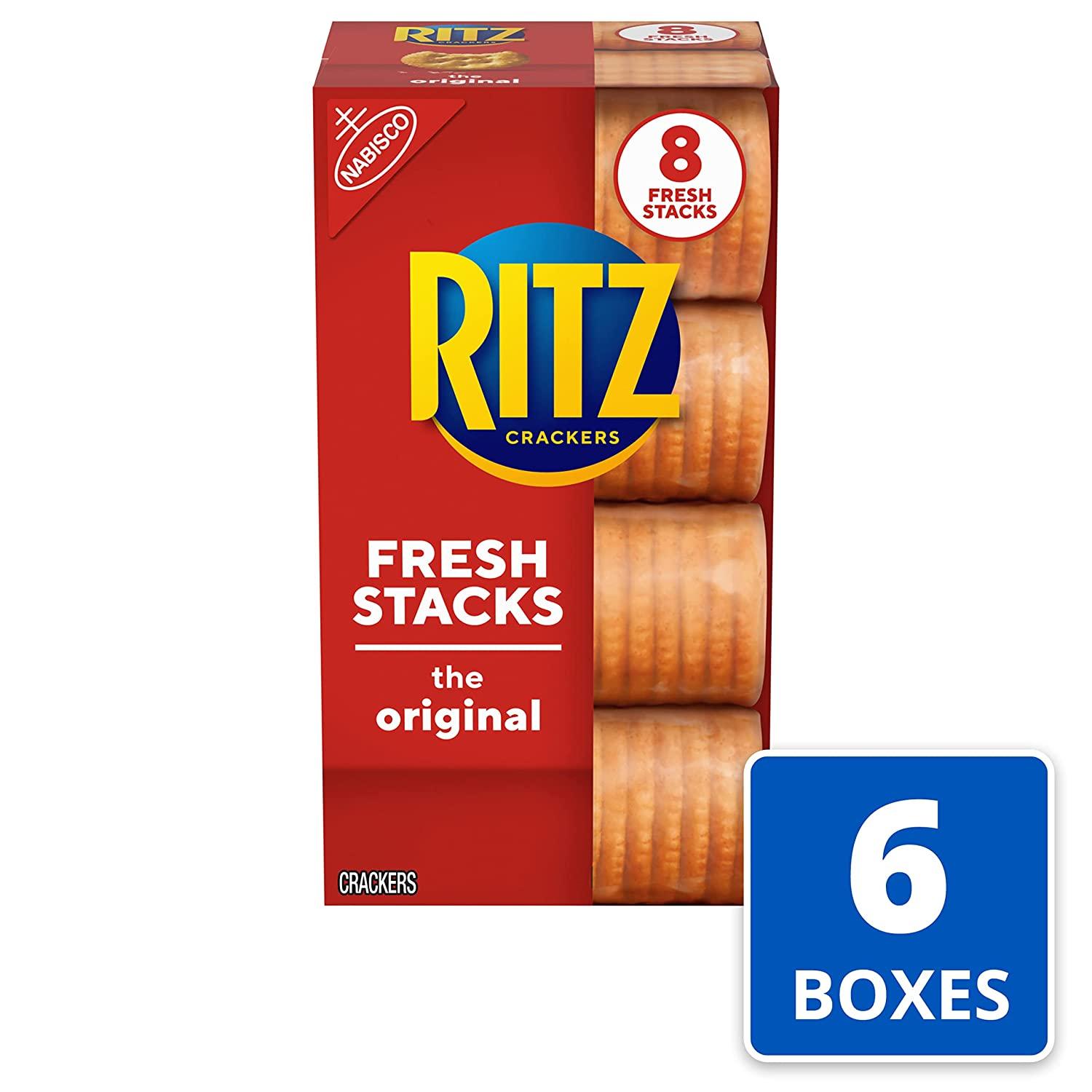RITZ Fresh Stacks Original Crackers 11.8 oz Box - Pack of 6 | Buy Now ...