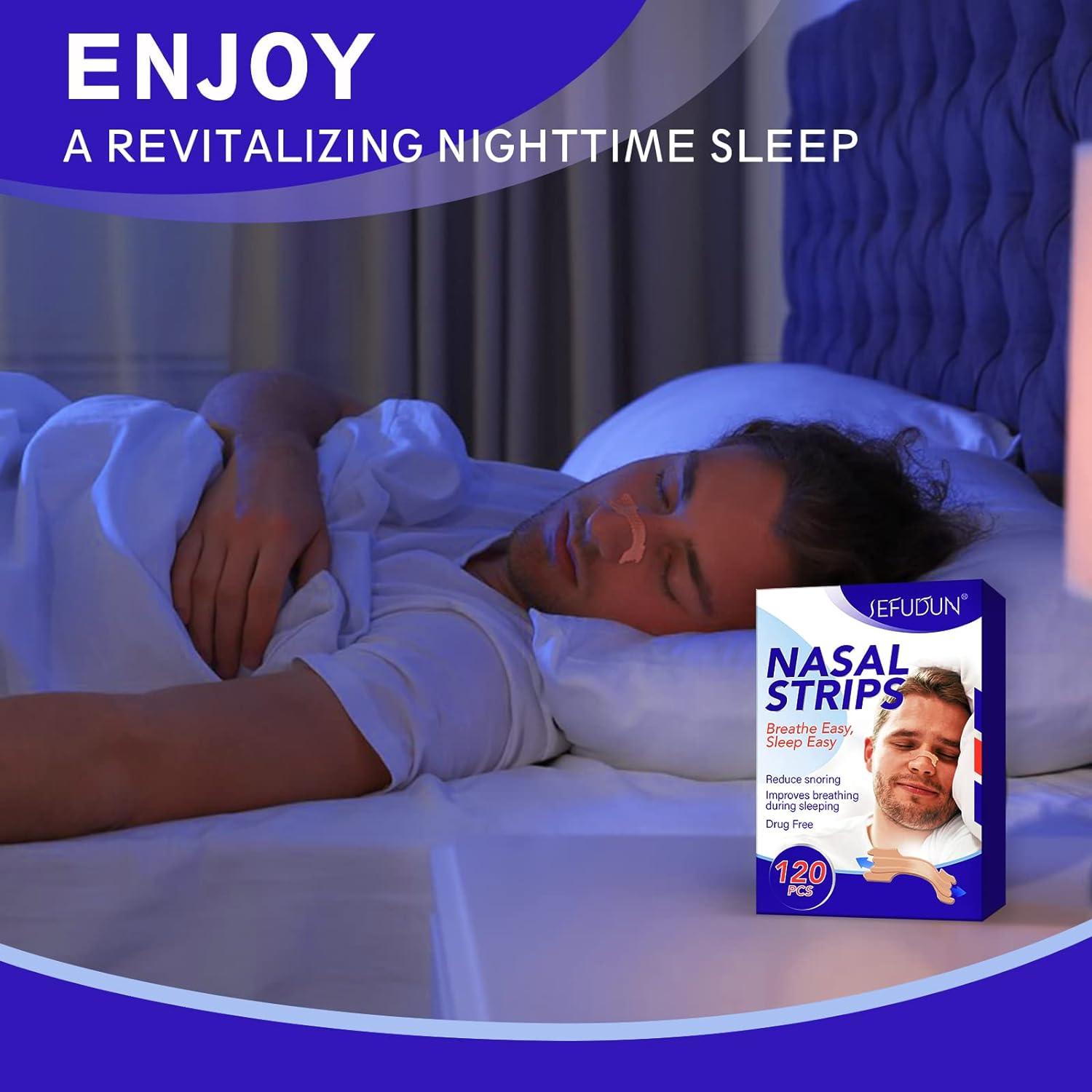 120 Nasal Strips - Instantly Relieve Congestion, Anti Snoring Relief ...