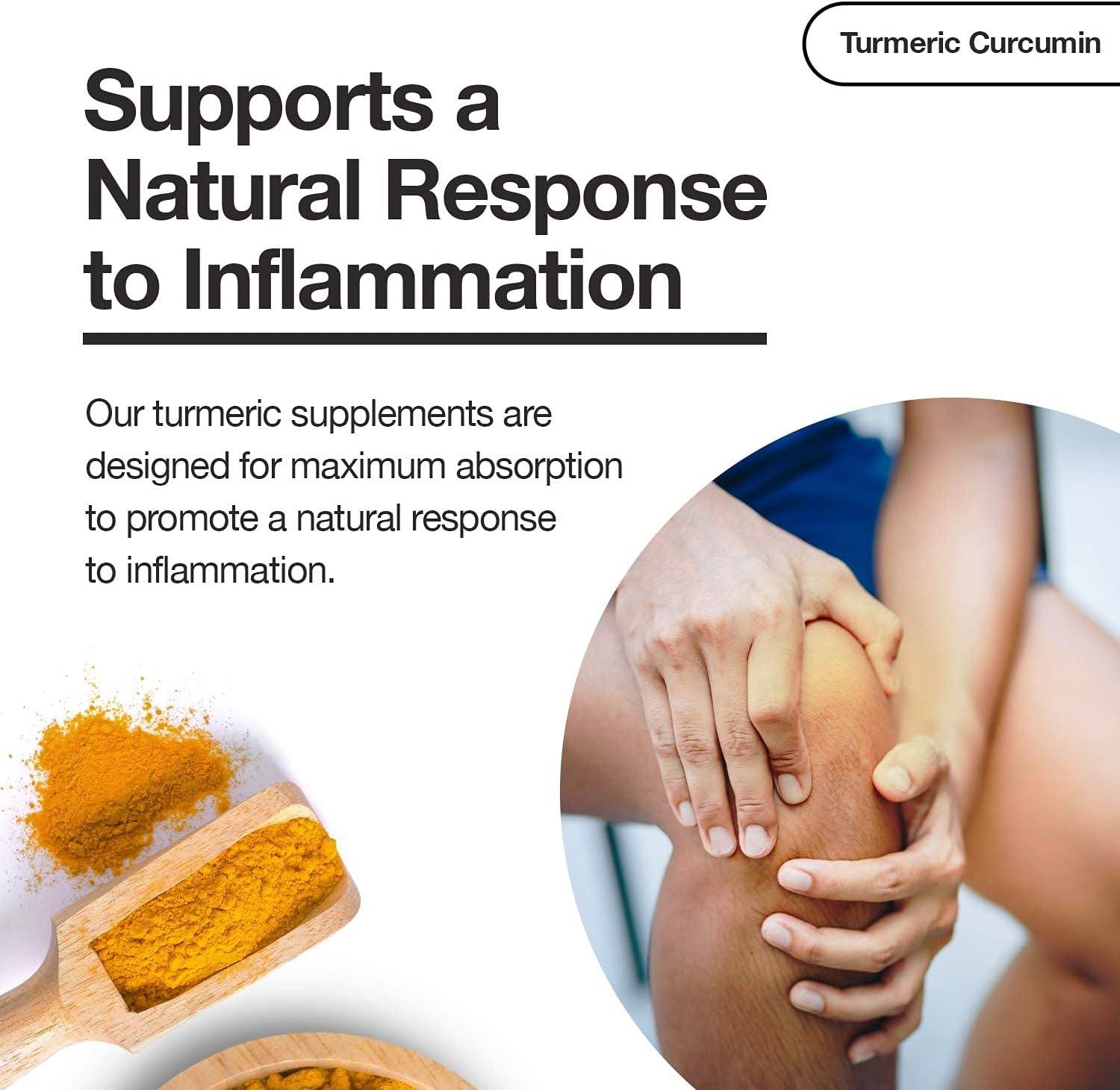 Turmeric Curcumin 1500mg with Black Pepper Extract - High Potency Joint ...