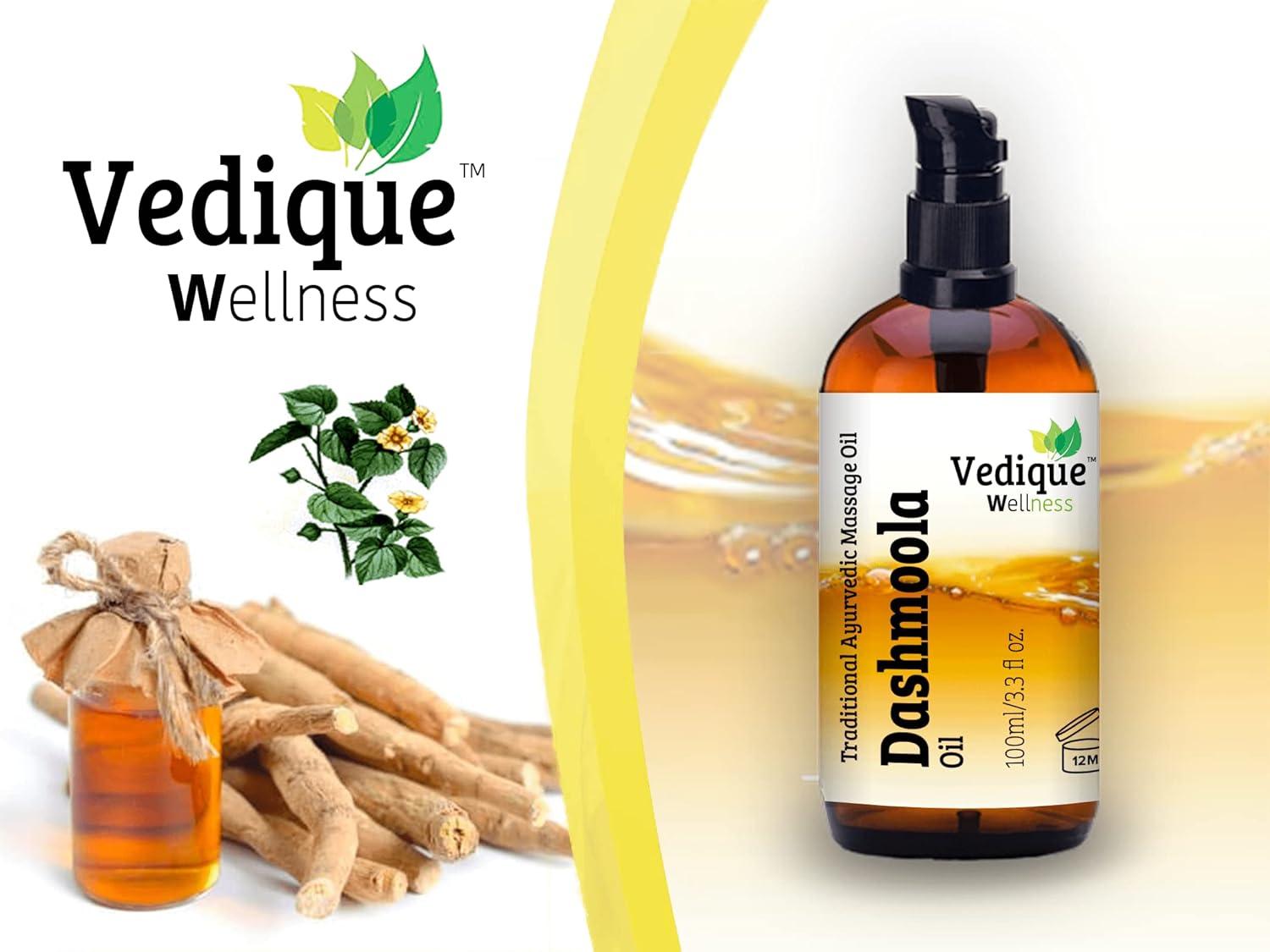 Vedique Remedies Dashmoola Oil 500ml | Ayurvedic Herbal Oil with 10 ...