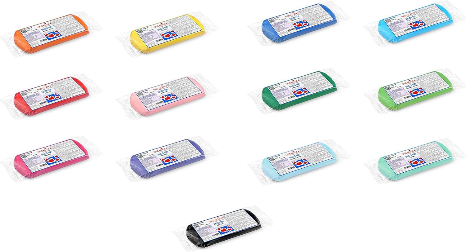 Saracino Sugar Paste Model Green Modelling Paste 500 g Gluten Free Made ...