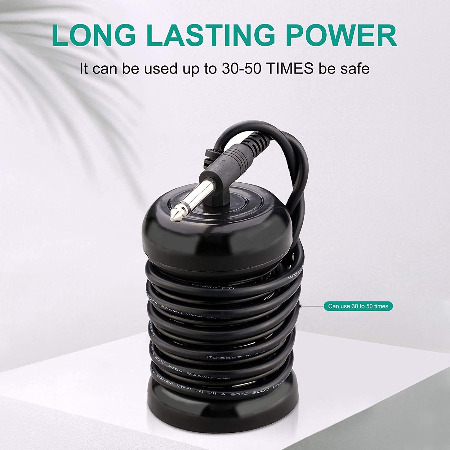 4-Pack Replacement Ionic Detox Foot Spa Arrays - Round Stainless Steel (6.35mm Adapter) | Buy ...