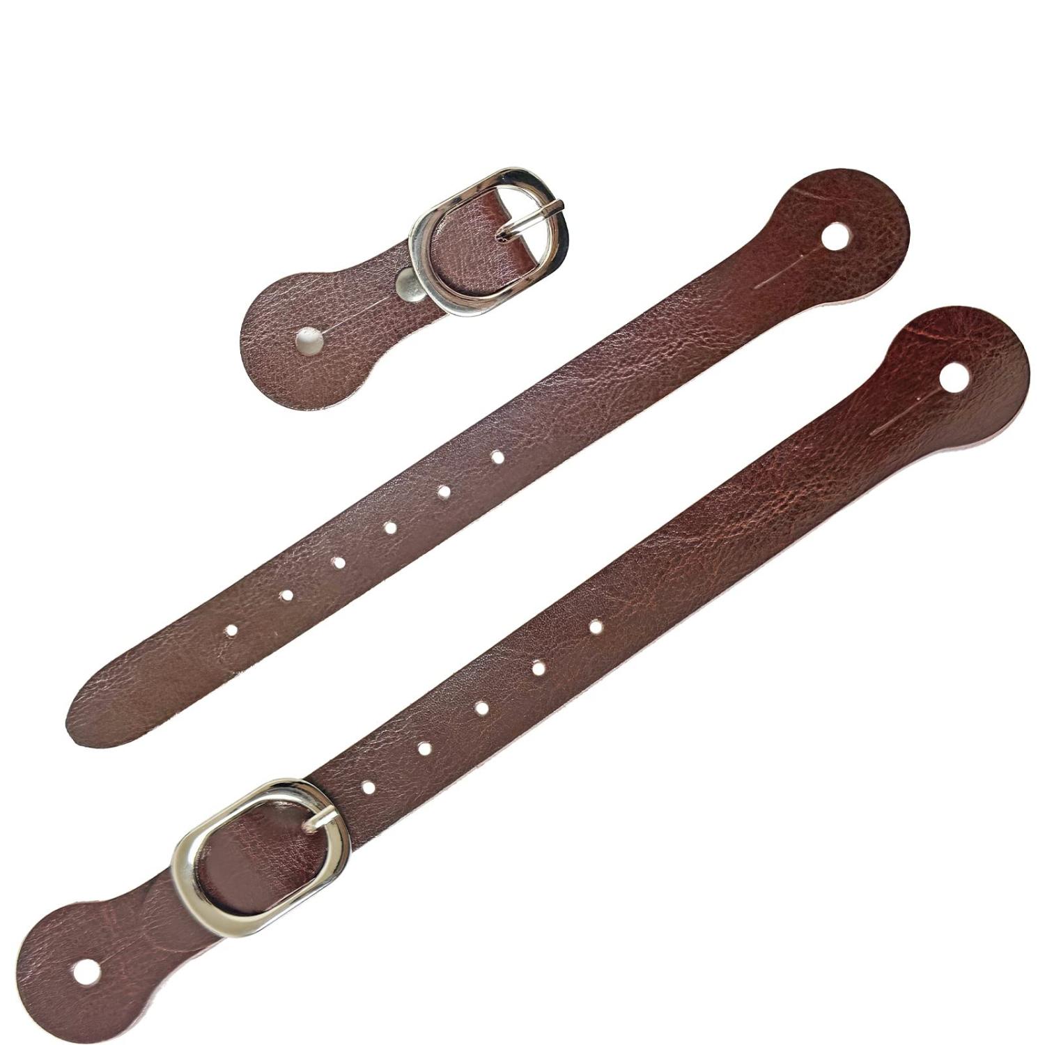 Lunpliran Leather Single Ply Spur Straps - Adjustable Western Boot ...