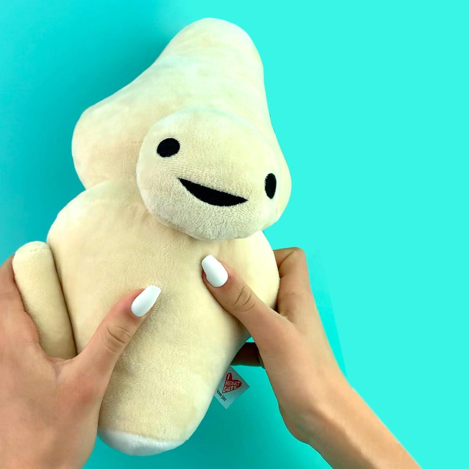 I Heart Guts Knee Joint Plush Toy - Kneed for Speed Stuffed Pillow Gift ...