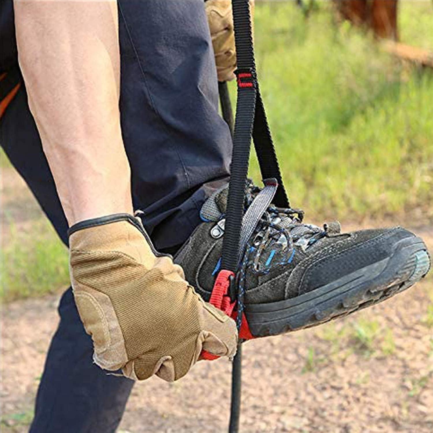 Alomejor Climbing Ascender Sling Foot Loop - Adjustable Webbing for ...