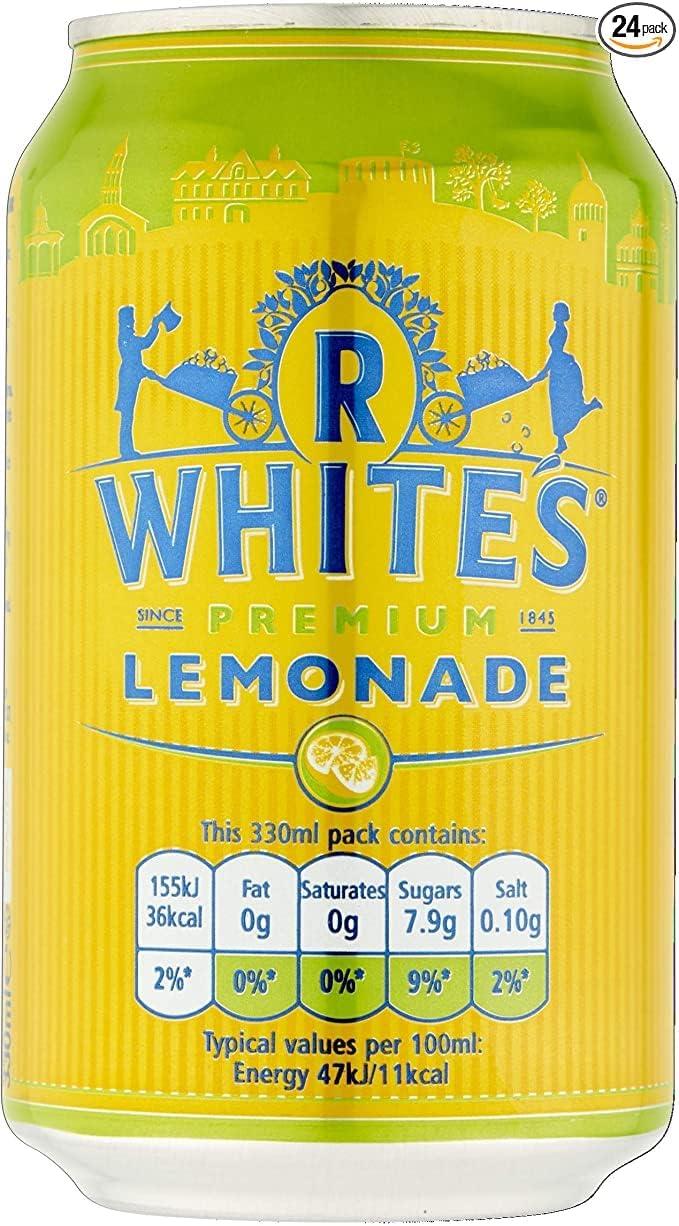 R Whites Premium Raspberry and lemonade can 24 x 330 ml | Buy Now with ...