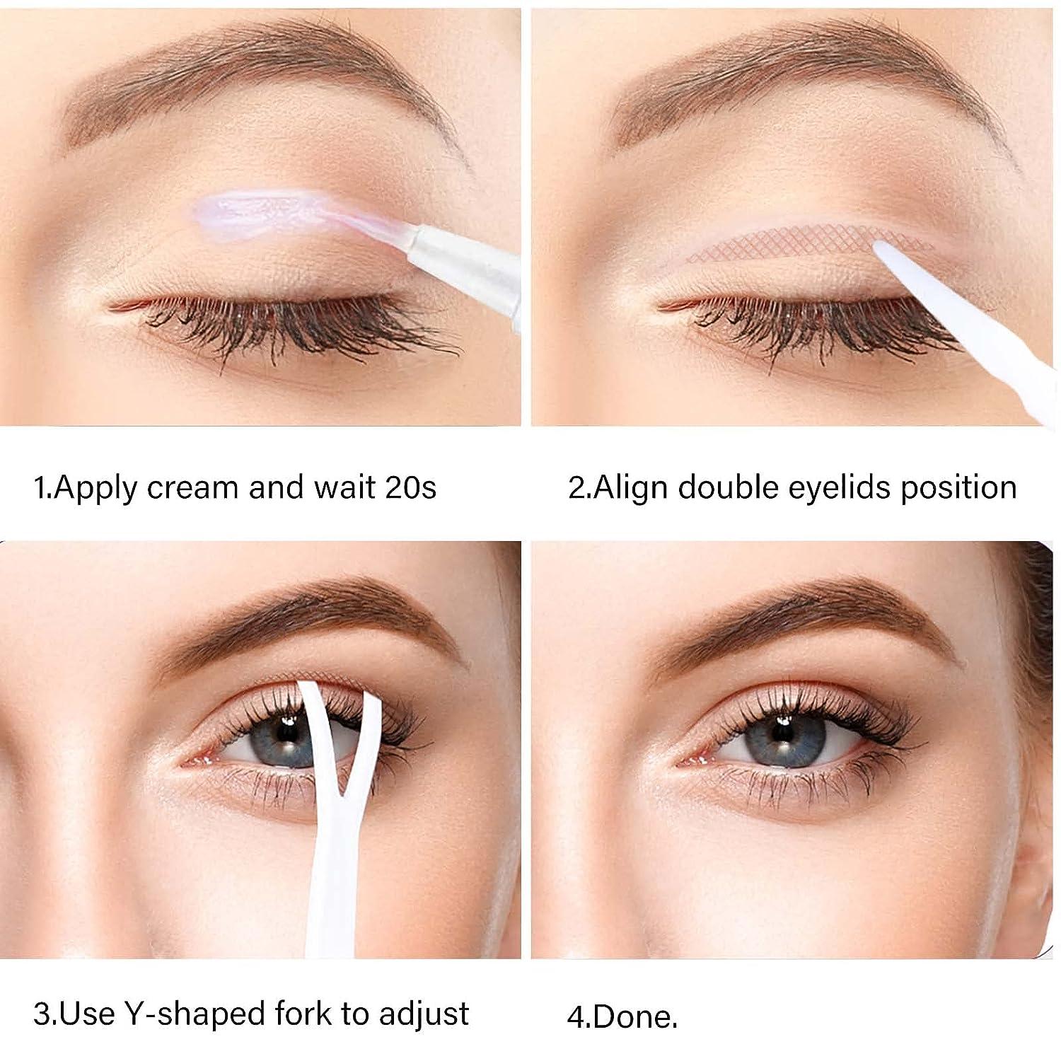 480 PCS Eyelid Tape for Hooded/Droopy Uneven Mono Eyelids - Double ...