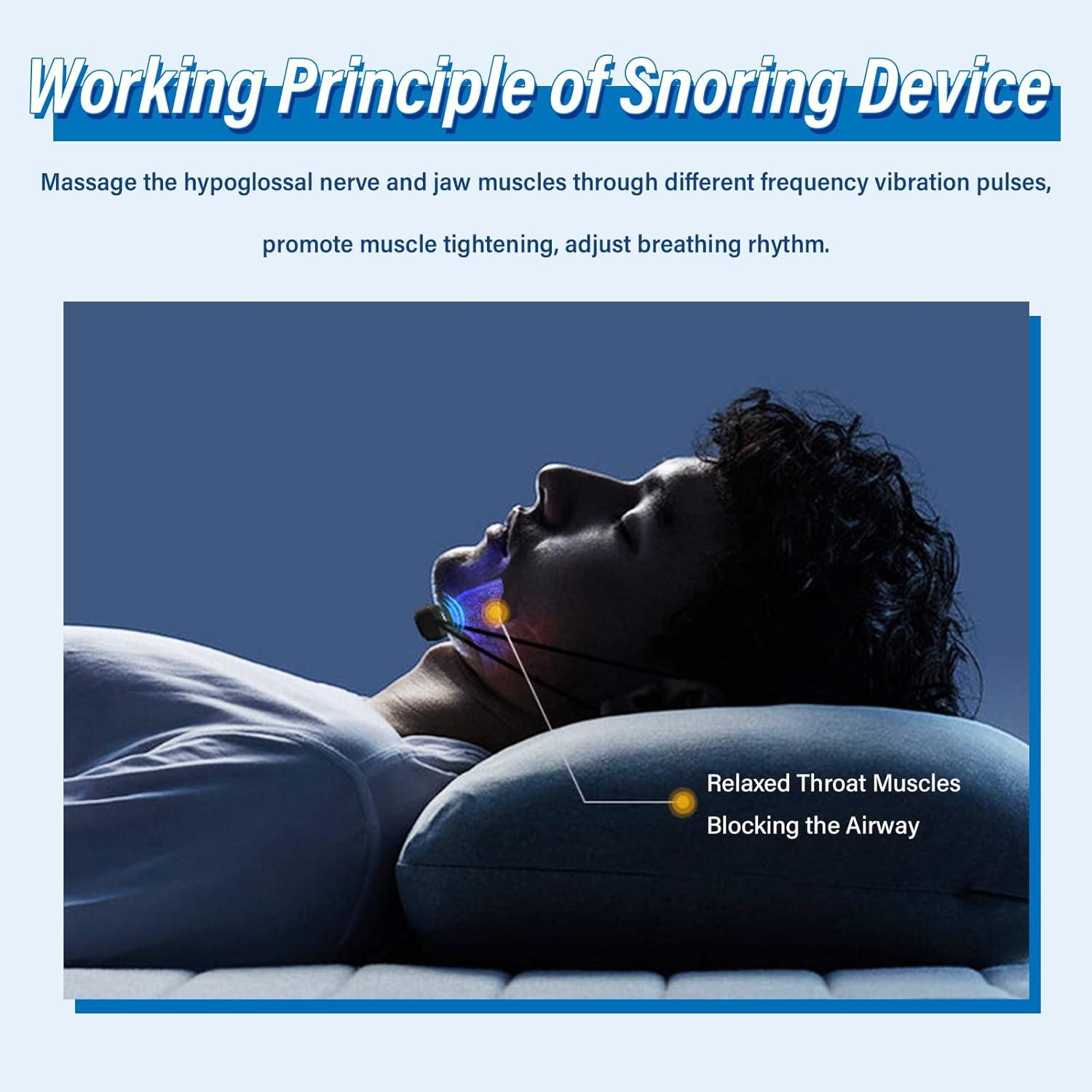 Electric Massage Anti-snoring Device | Smart Adjustable Stopper for ...