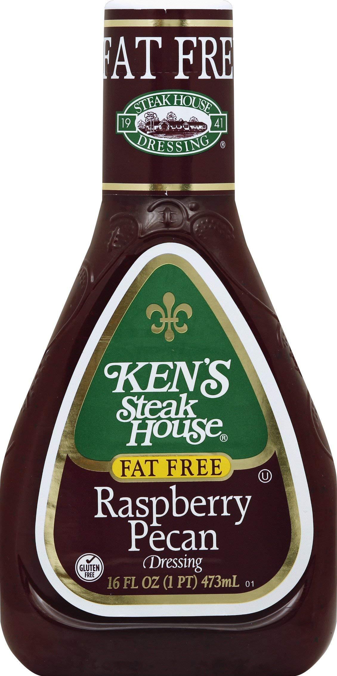 Ken's Steak House Fat Free Raspberry Pecan Dressing 9 OZ - Delicious ...