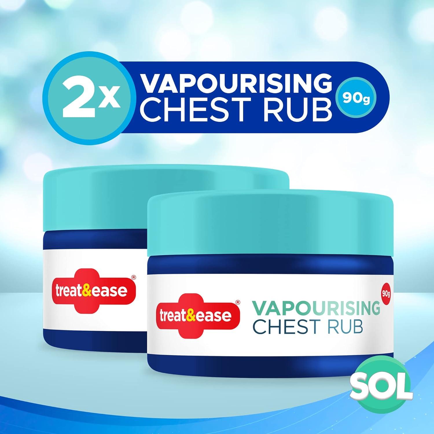 2pk Vapour Rub | 180g Total | Helps Relieve Coughing Nasal Congestion and Ease Breathing ...