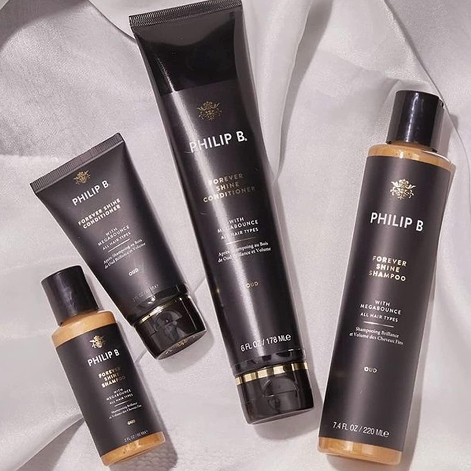 PHILIP B Forever Shine Shampoo 2 oz - Revives, Defines, and De-Frizzes ...