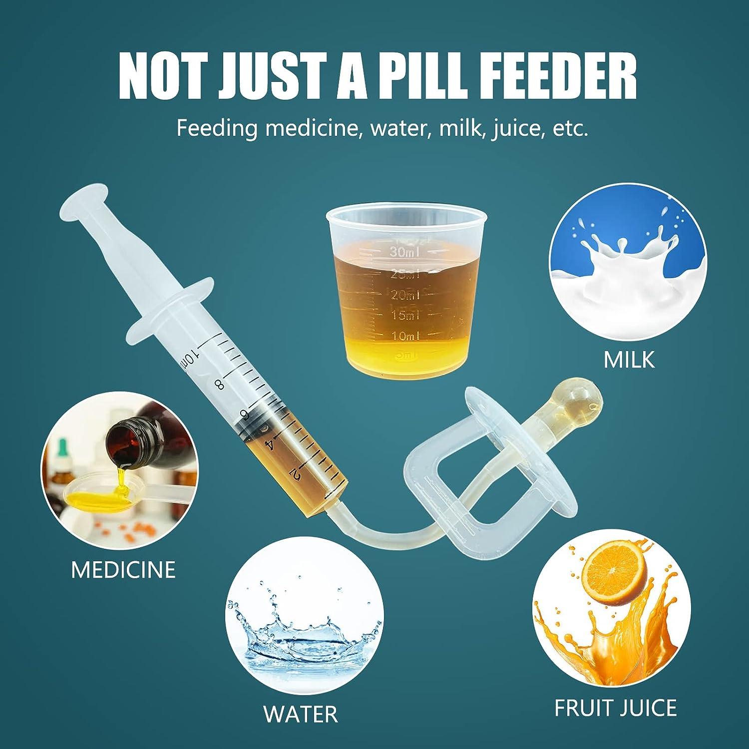 Pacifier Medicine Dispenser - Baby Medicine Syringe for Oral Feeding ...