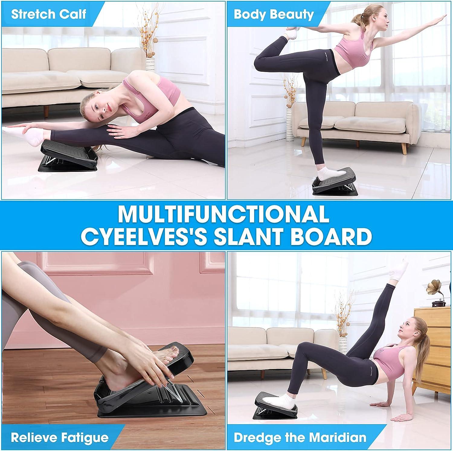 Adjustable Slant Board for Calf Stretching & Physical Therapy | Plantar ...