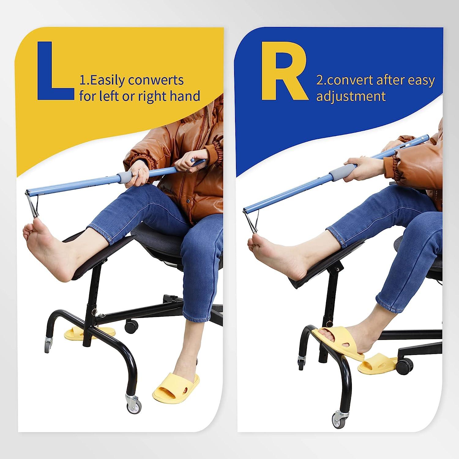 Long Handled Toenail Clippers Set for Seniors, Overweight, Disabled ...