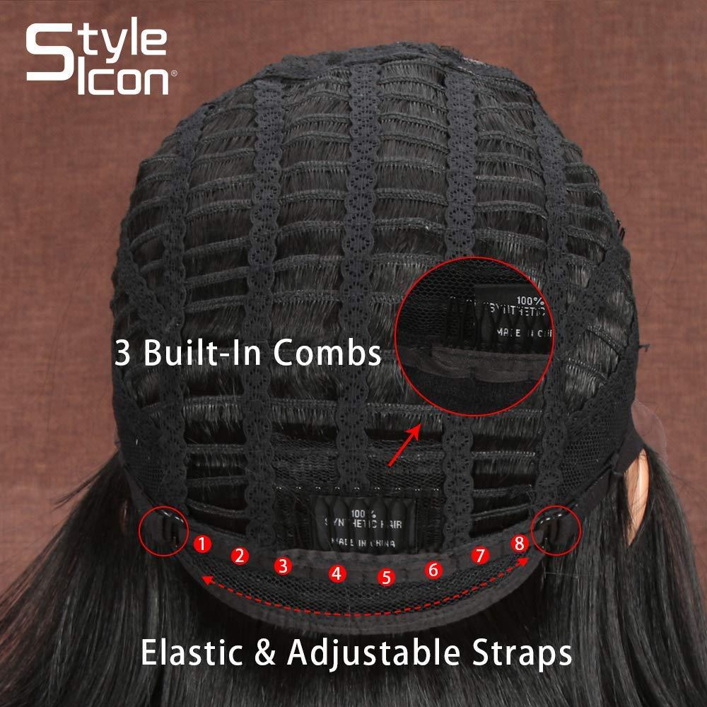 Style Icon Bob Wig with Filler Set - Lace Front Wigs Black Art Hair ...