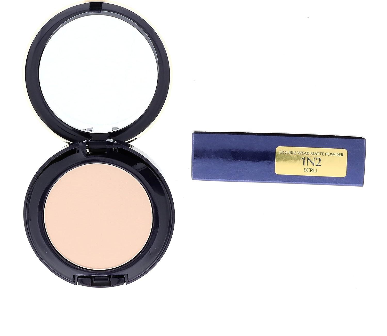 Est e Lauder Double Wear Matte Powder Foundation 1N2 Ecru - Long ...
