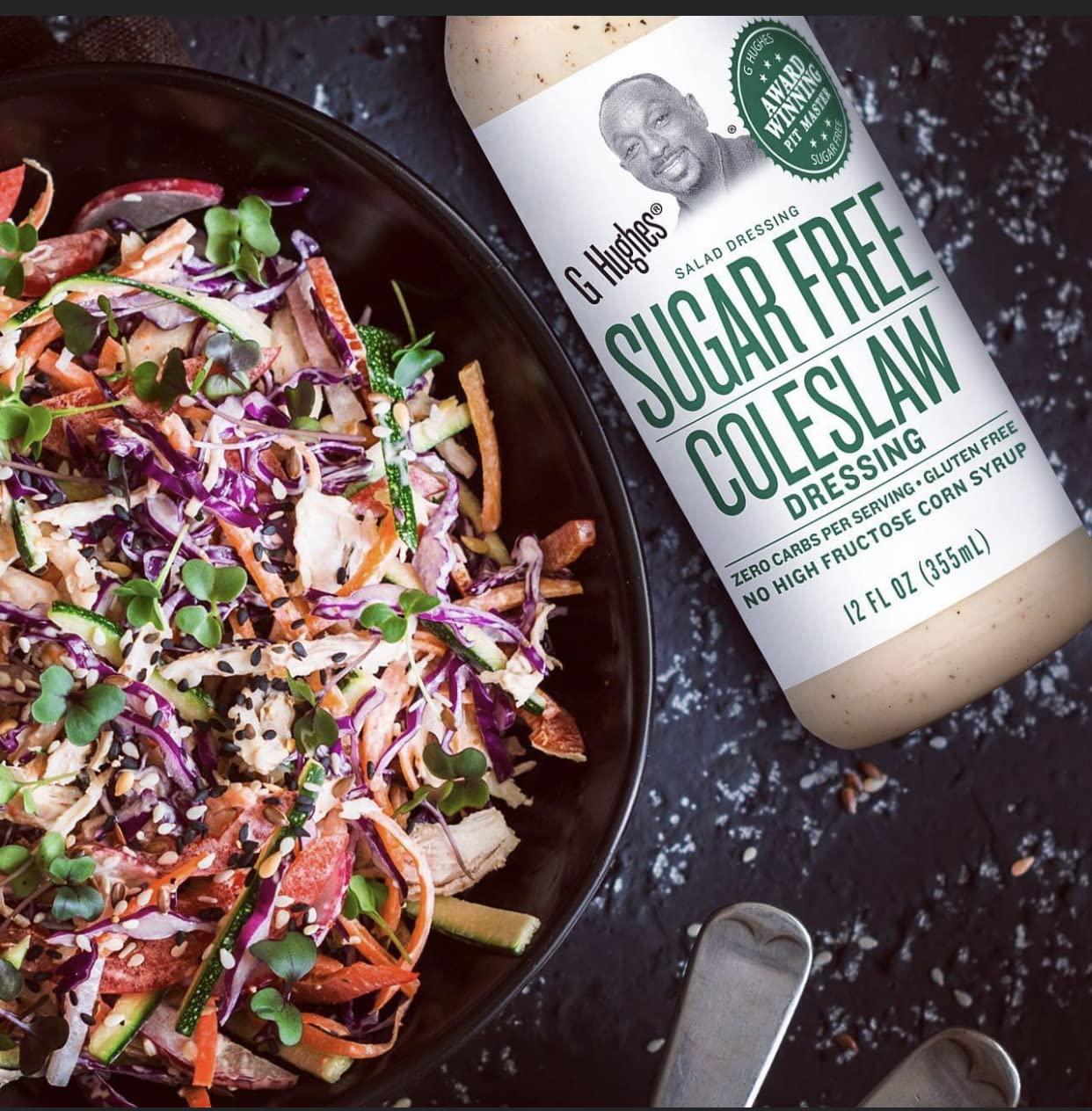 G Hughes Sugar Free Coleslaw Bundle - 3 Bottles of 12 fl oz + Lettuce Knife | Buy Now with ...