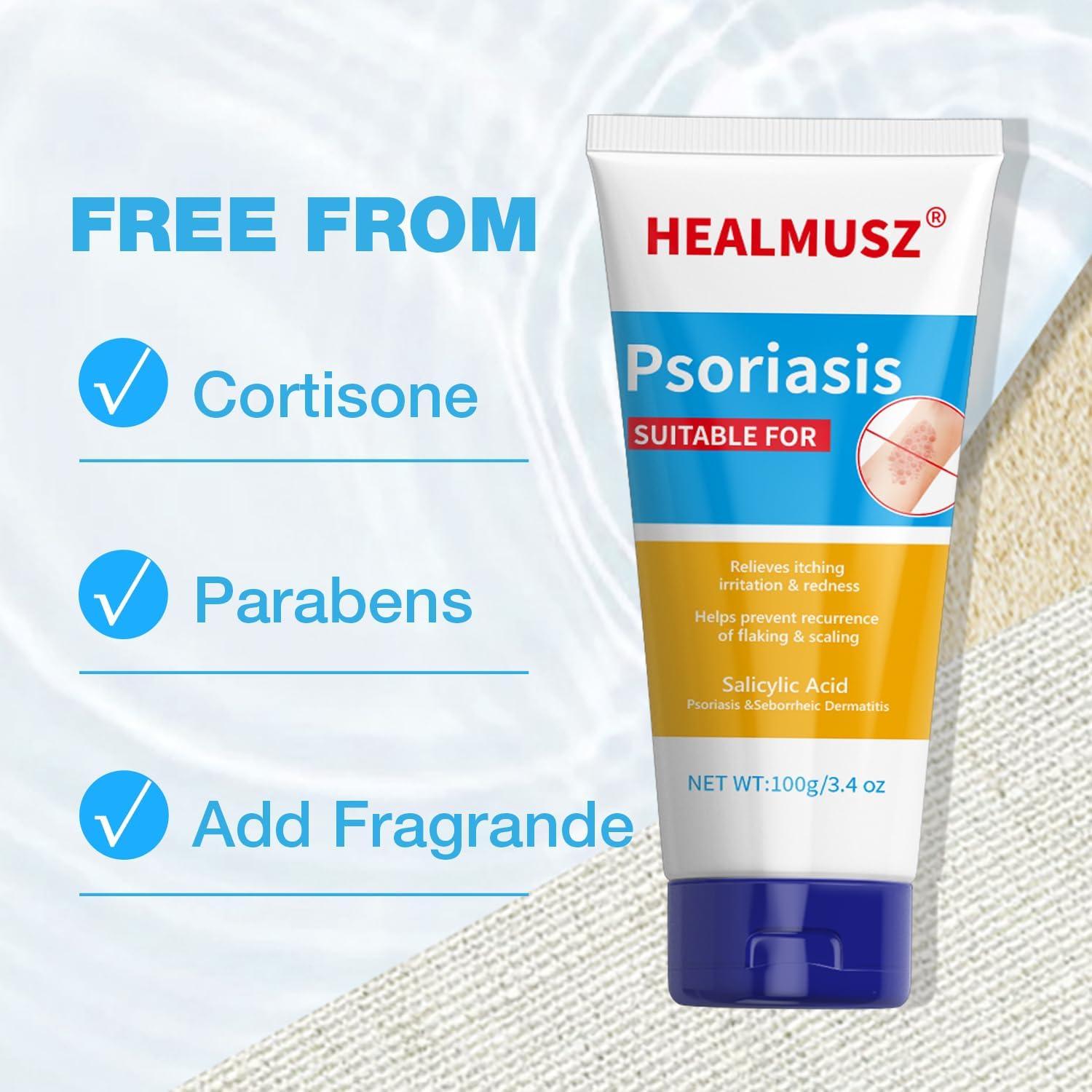Buy Maximum Strength Psoriasis Cream - 4% Salicylic Acid for Fast ...