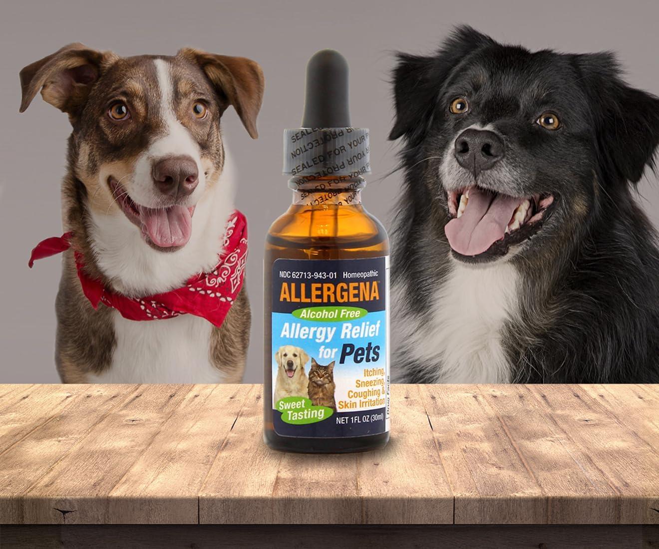 PROGENA Allergena For Pets 1oz - Natural Relief for Pet Allergies