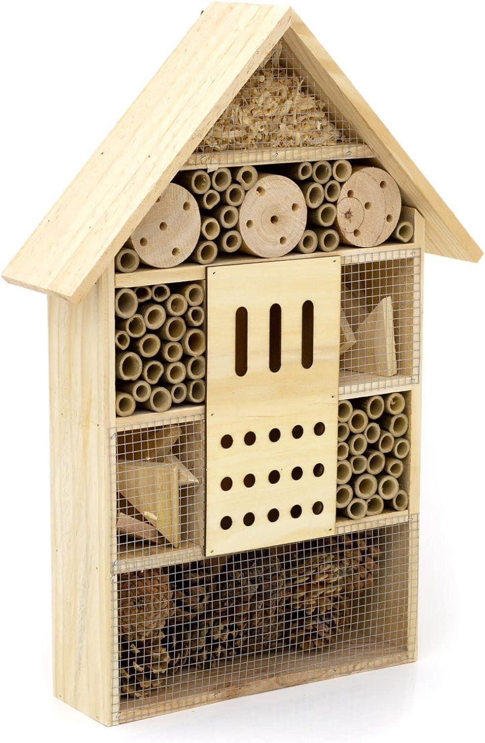 Extra Large Wooden Insect Hotel Wooden Insect House | Garden Bug Bee ...