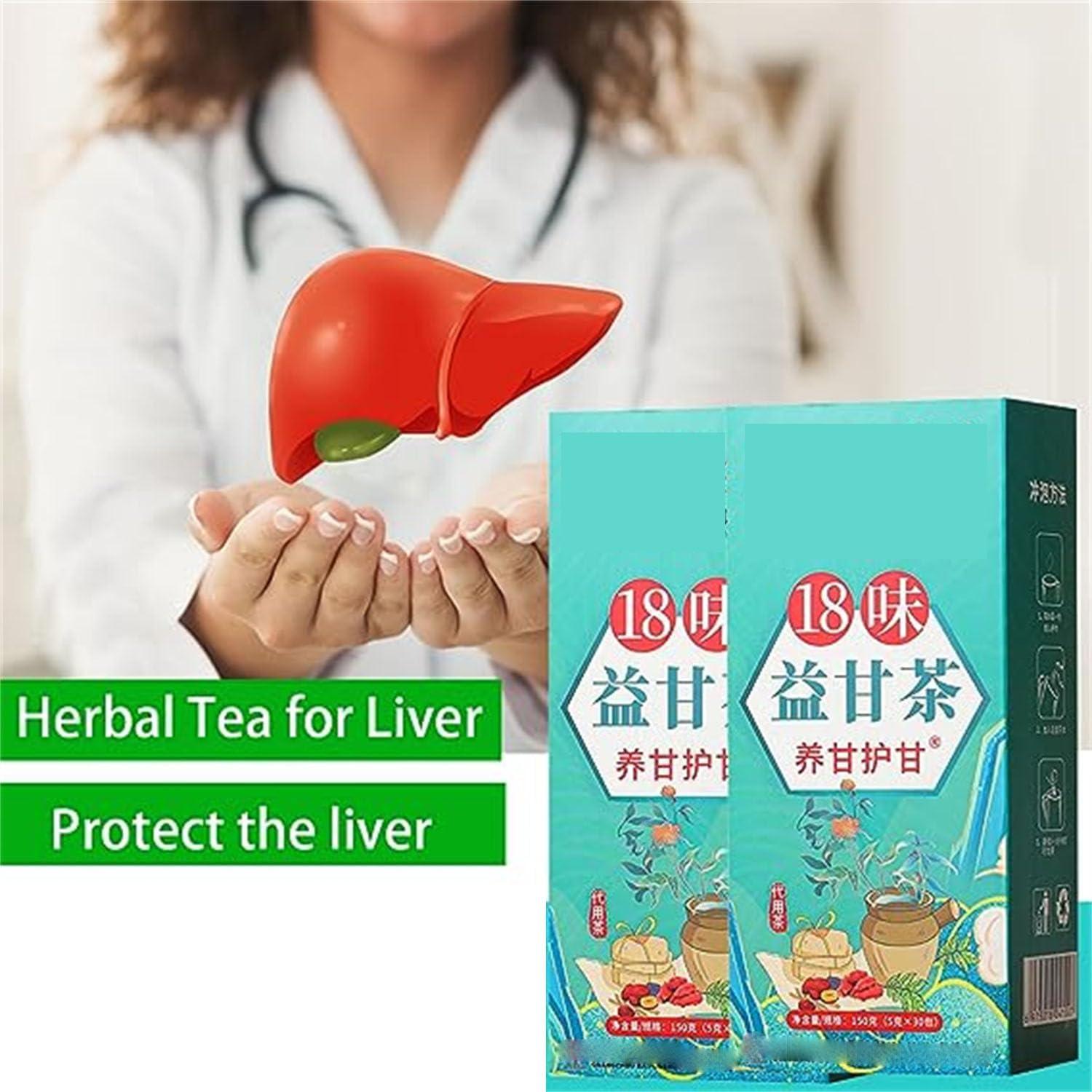 18 Flavors Liver Care Tea 18 Flavors of Liver Protection Tea Daily ...