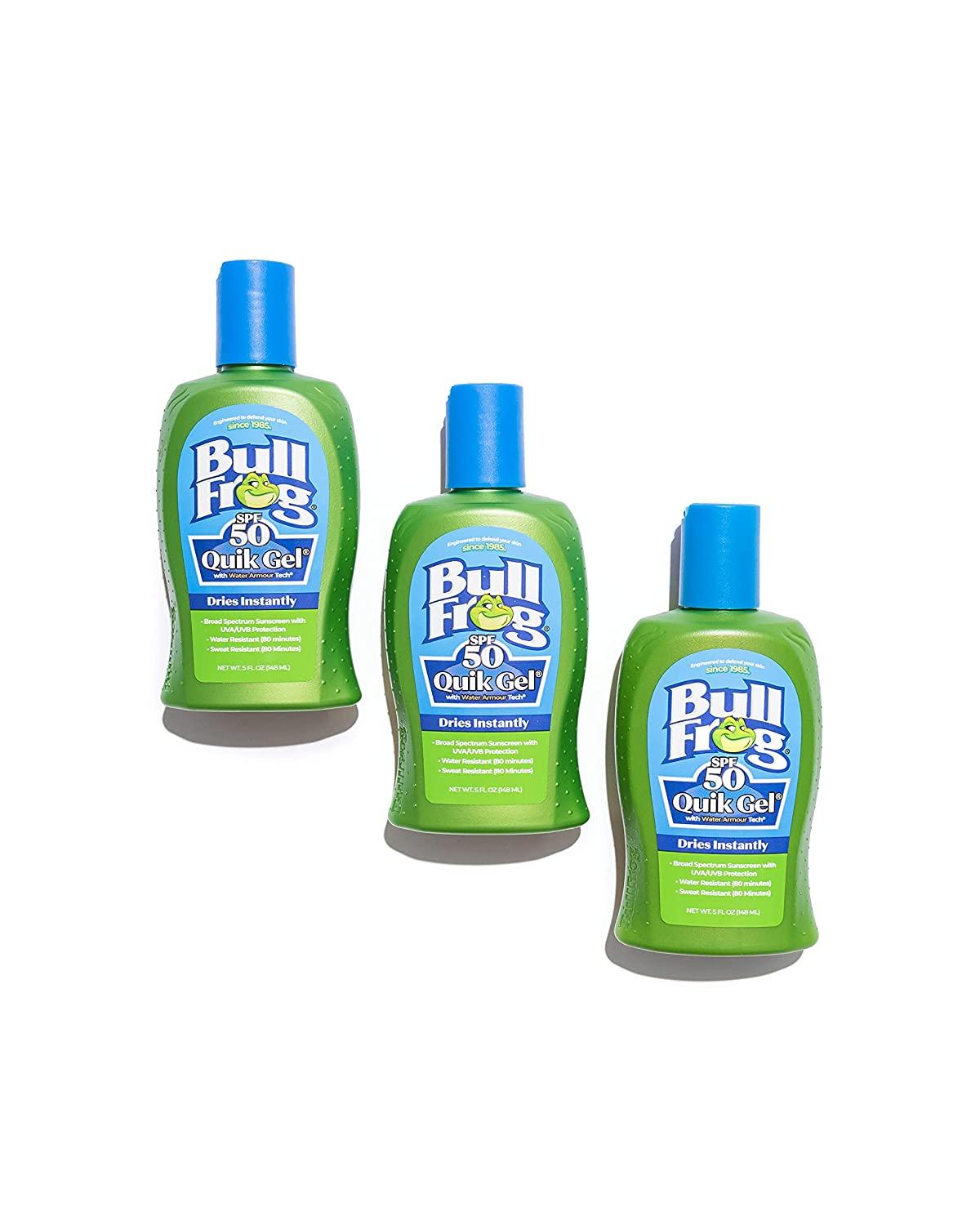 Bullfrog Quik Gel Sunscreen SPF 50 | Reef Friendly, Oxybenzone ...