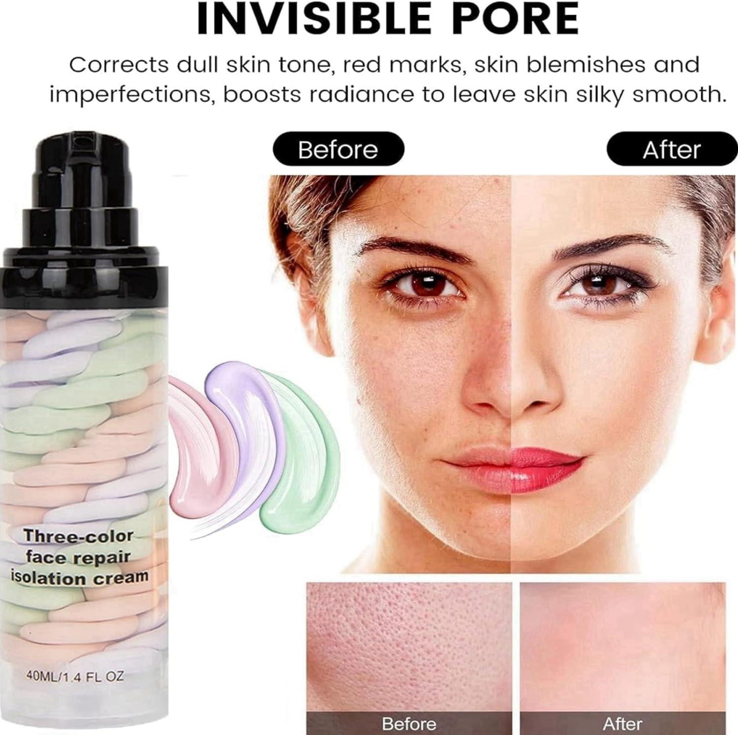 One-Step Colour Correcting Primer | Pore Concealer & Face Base Primer