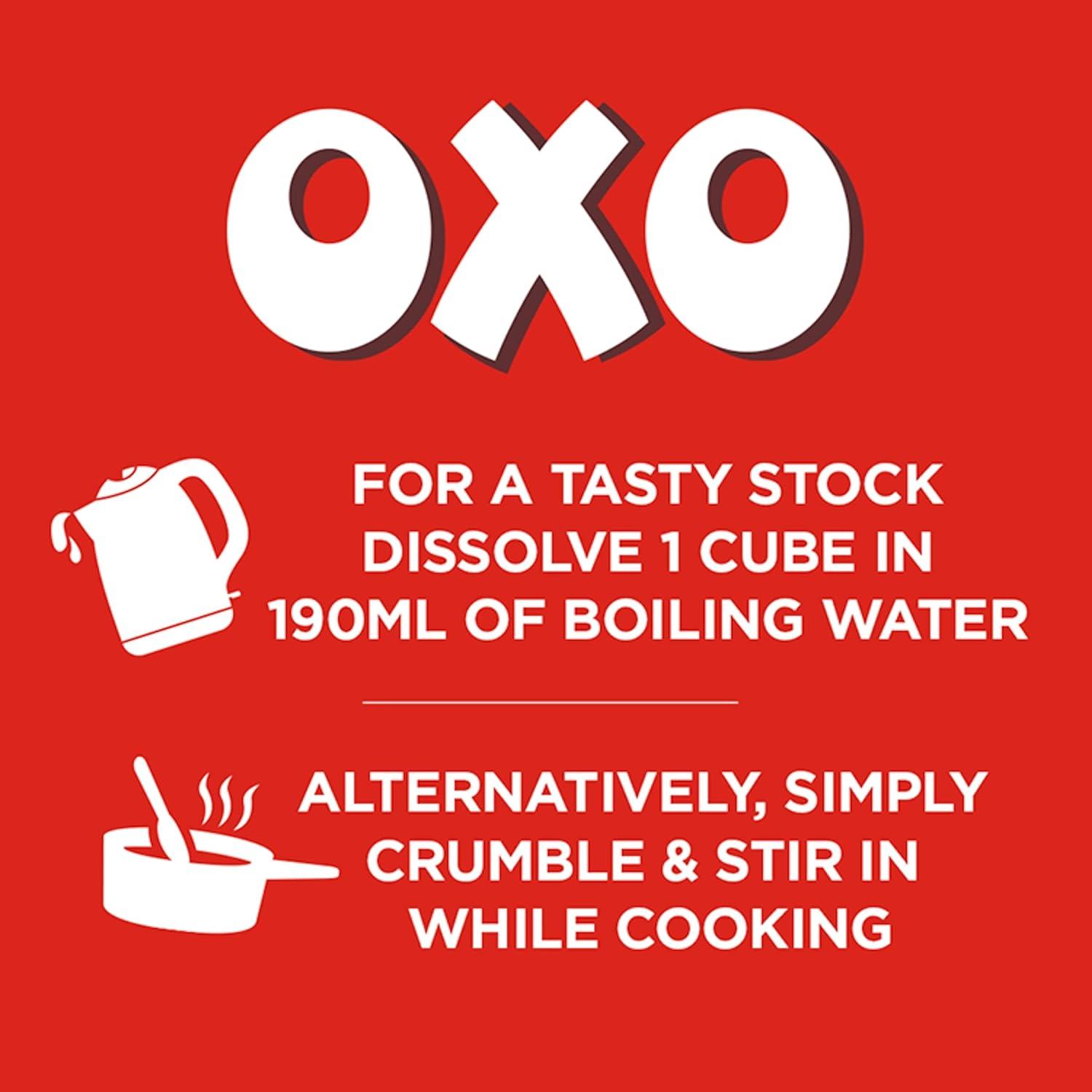 OXO Beef Stock Cubes 71g (Pack of 1) - Savory Beef Flavor for Delicious ...
