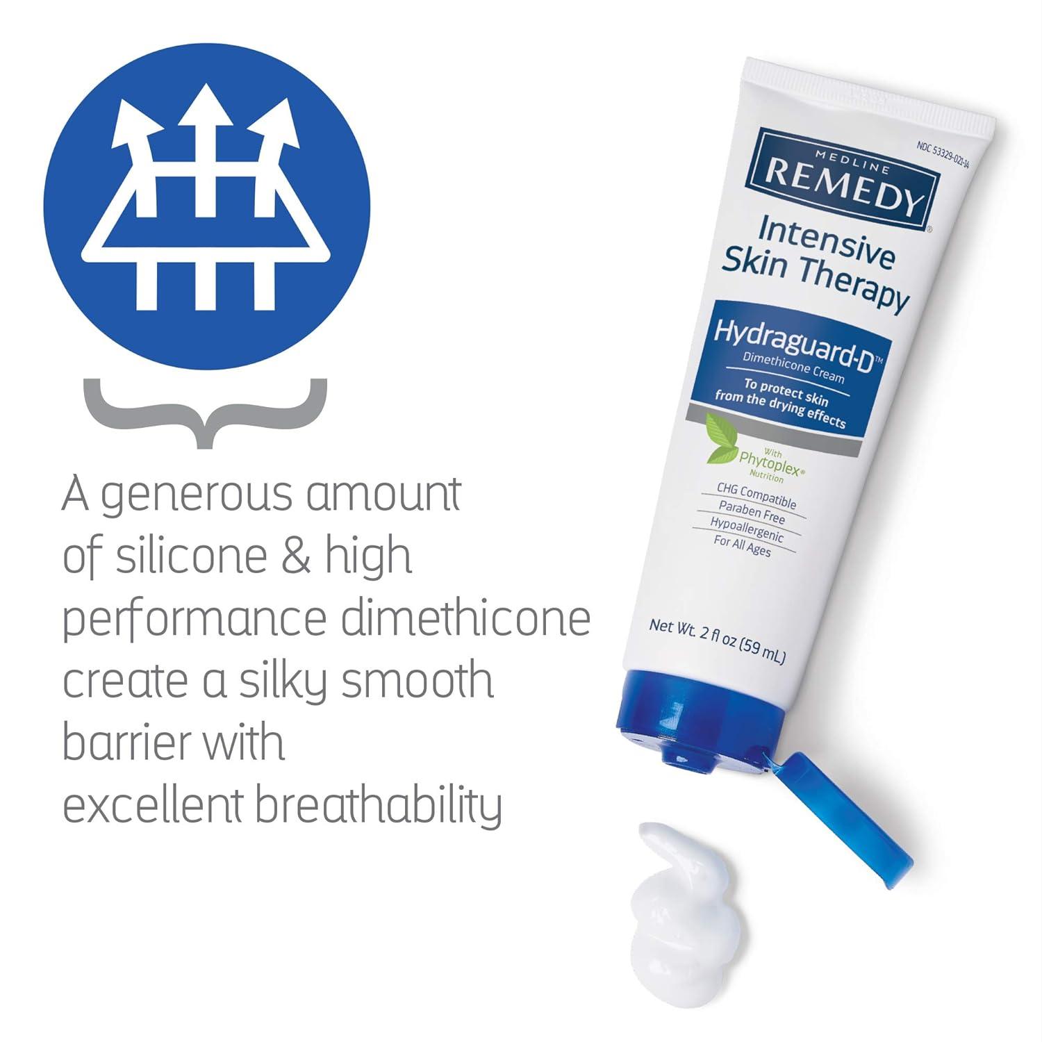 Medline Remedy Intensive Skin Therapy Hydraguard-D Silicone Barrier ...