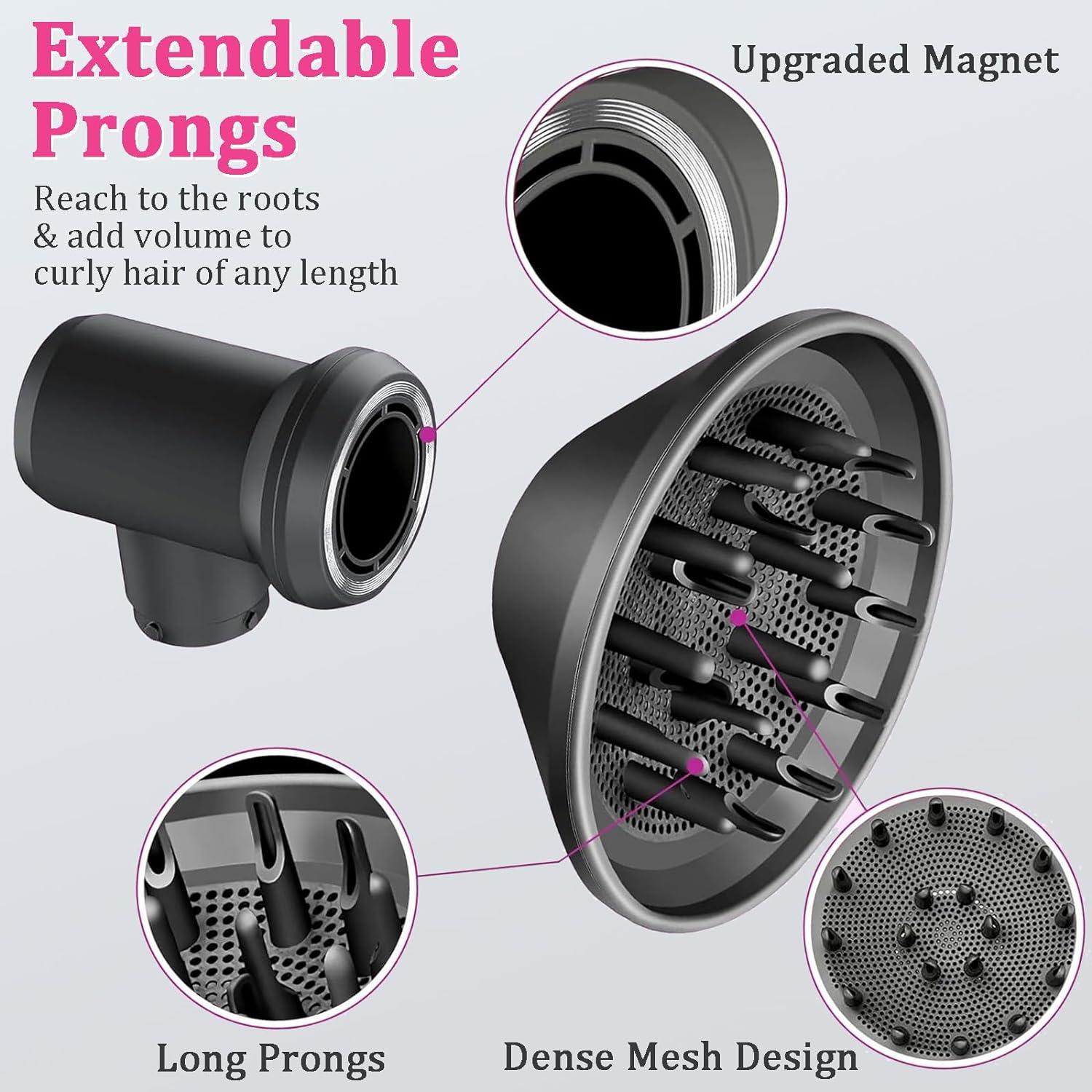 Diffuser and Adaptor Set for Dyson Airwrap Styler - Hairdryer ...