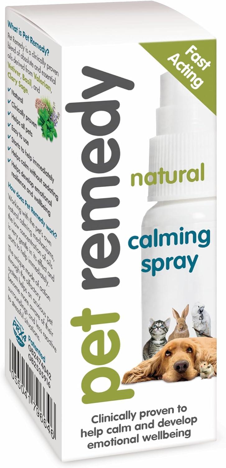 Pet Remedy Natural De-Stress Calming Mini Spray 15ml - Refillable | Buy ...