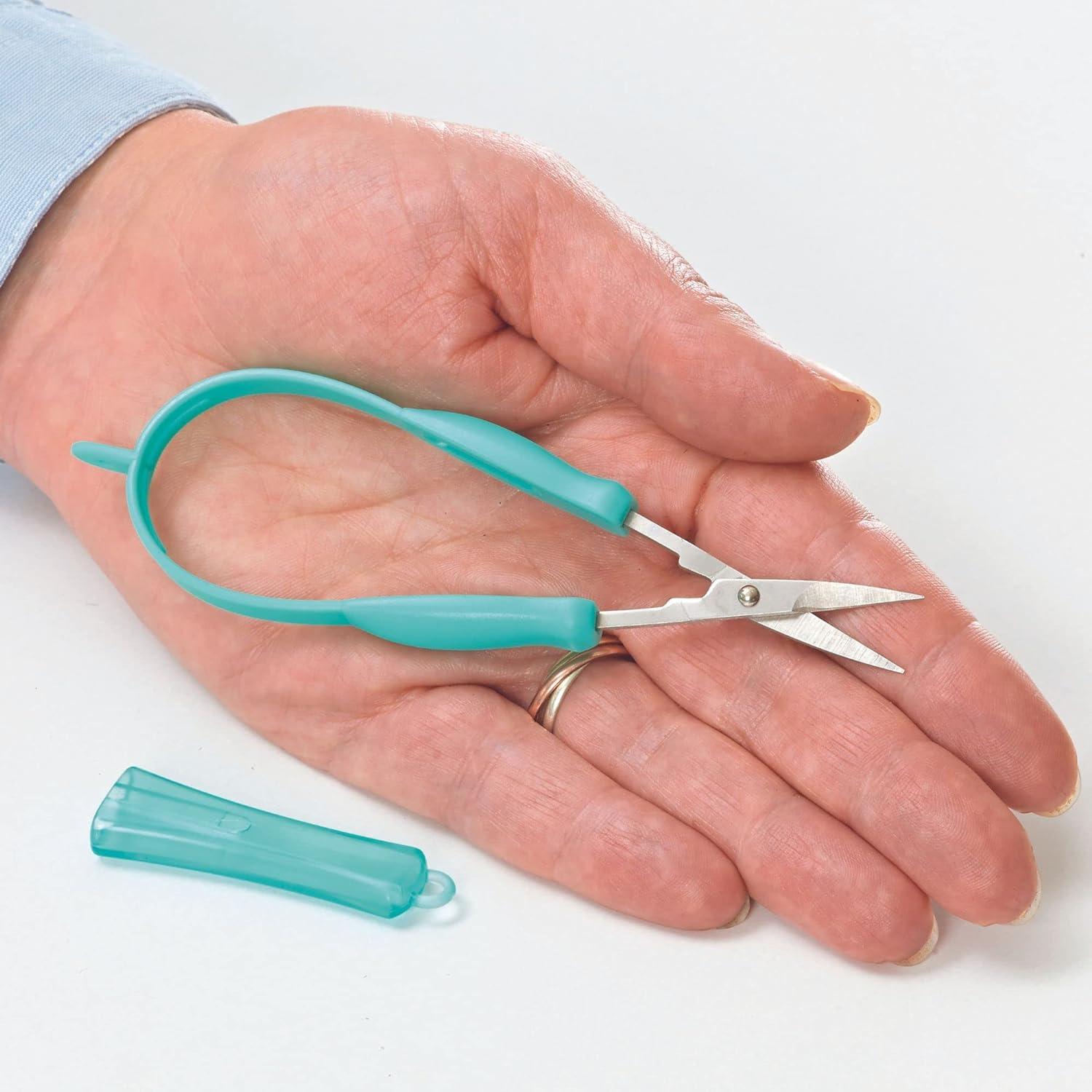 PETA Easi-Grip Nail Scissors with Protector | Self-Opening Stainless ...