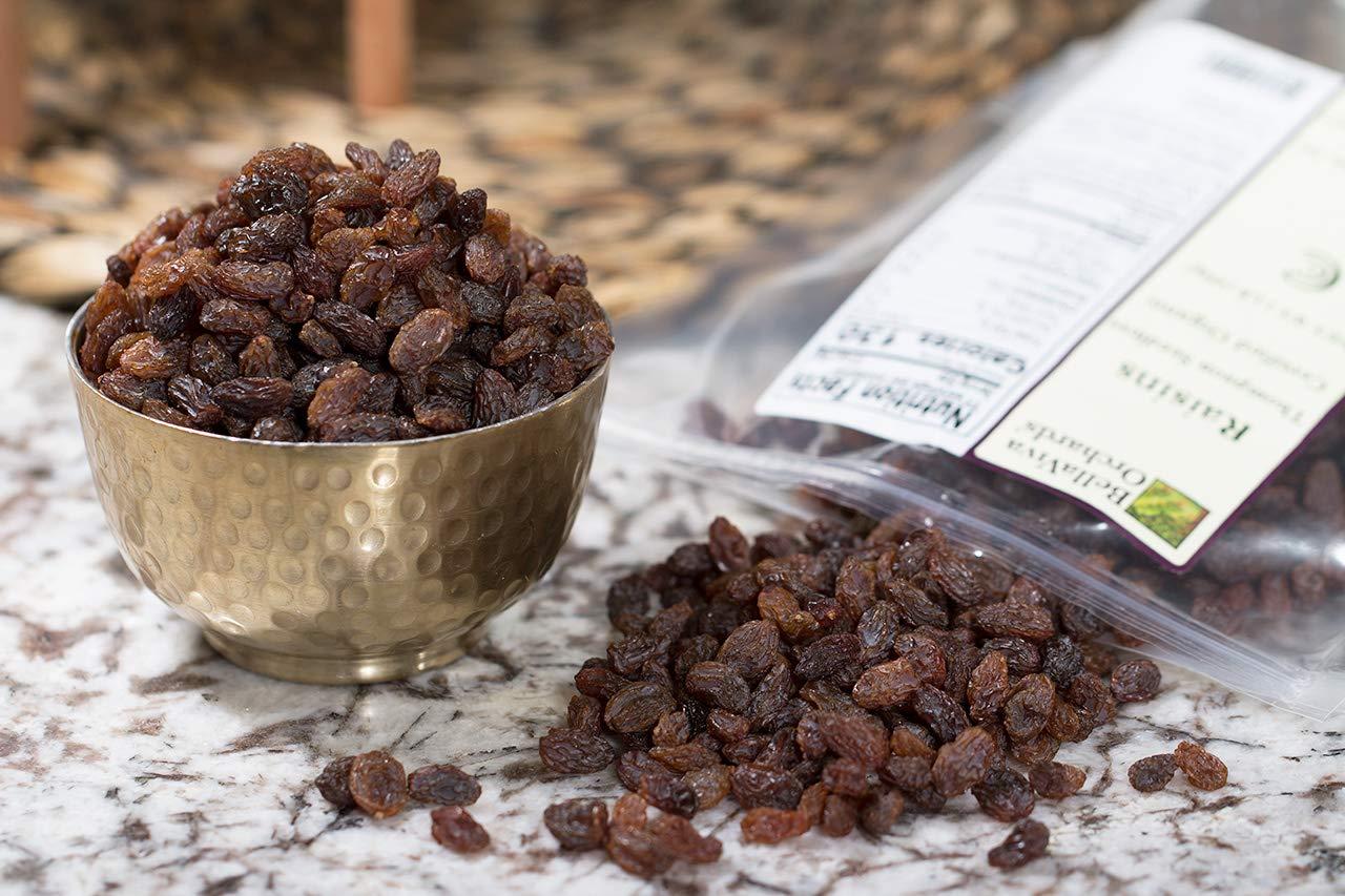 Organic Thompson Seedless Raisins (2.5 lbs) - Bella Viva Orchards - No ...