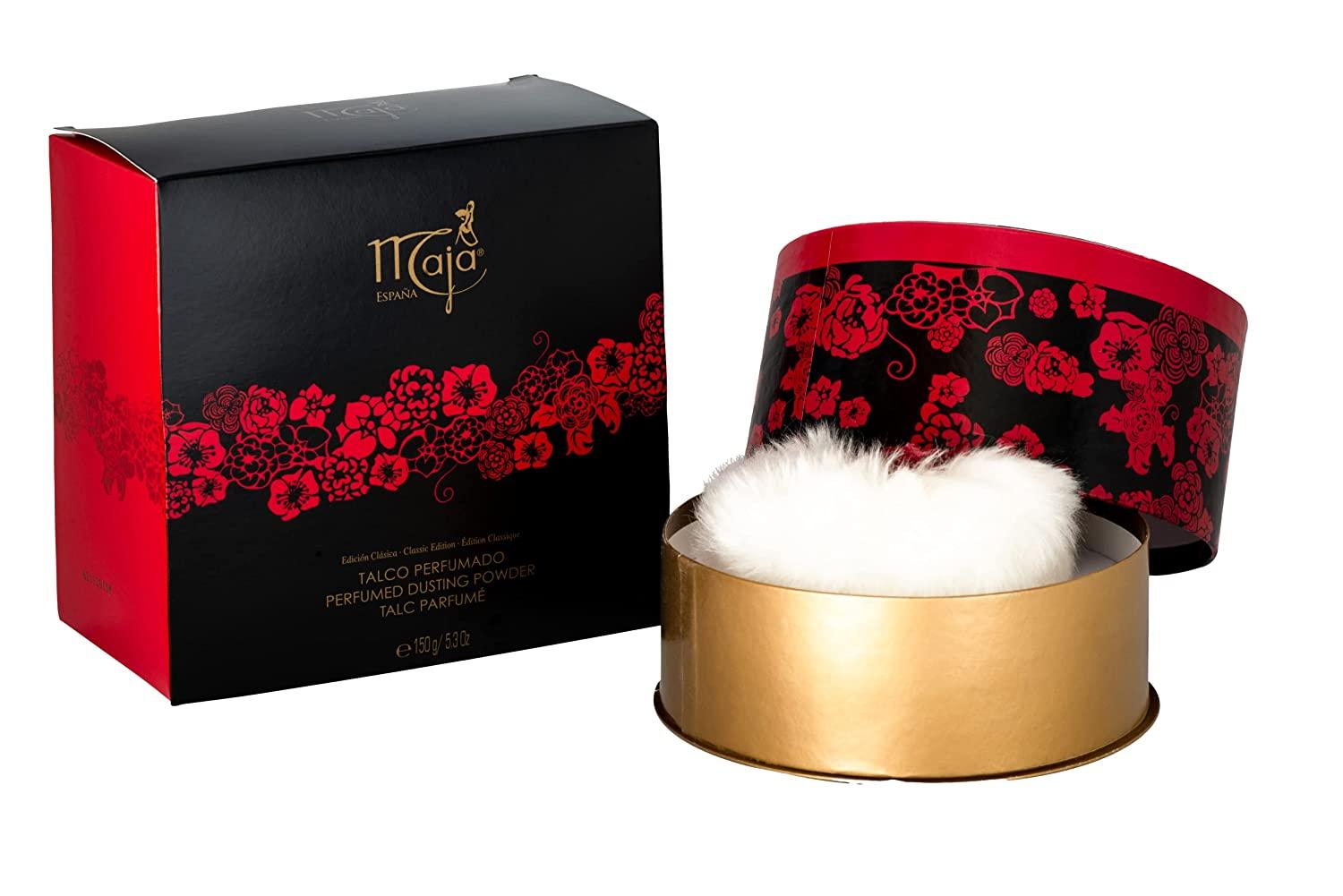 Maja Perfumed Talcum Powder 5.3 Oz Box - Keeps Skin Dry and Fresh | Buy ...