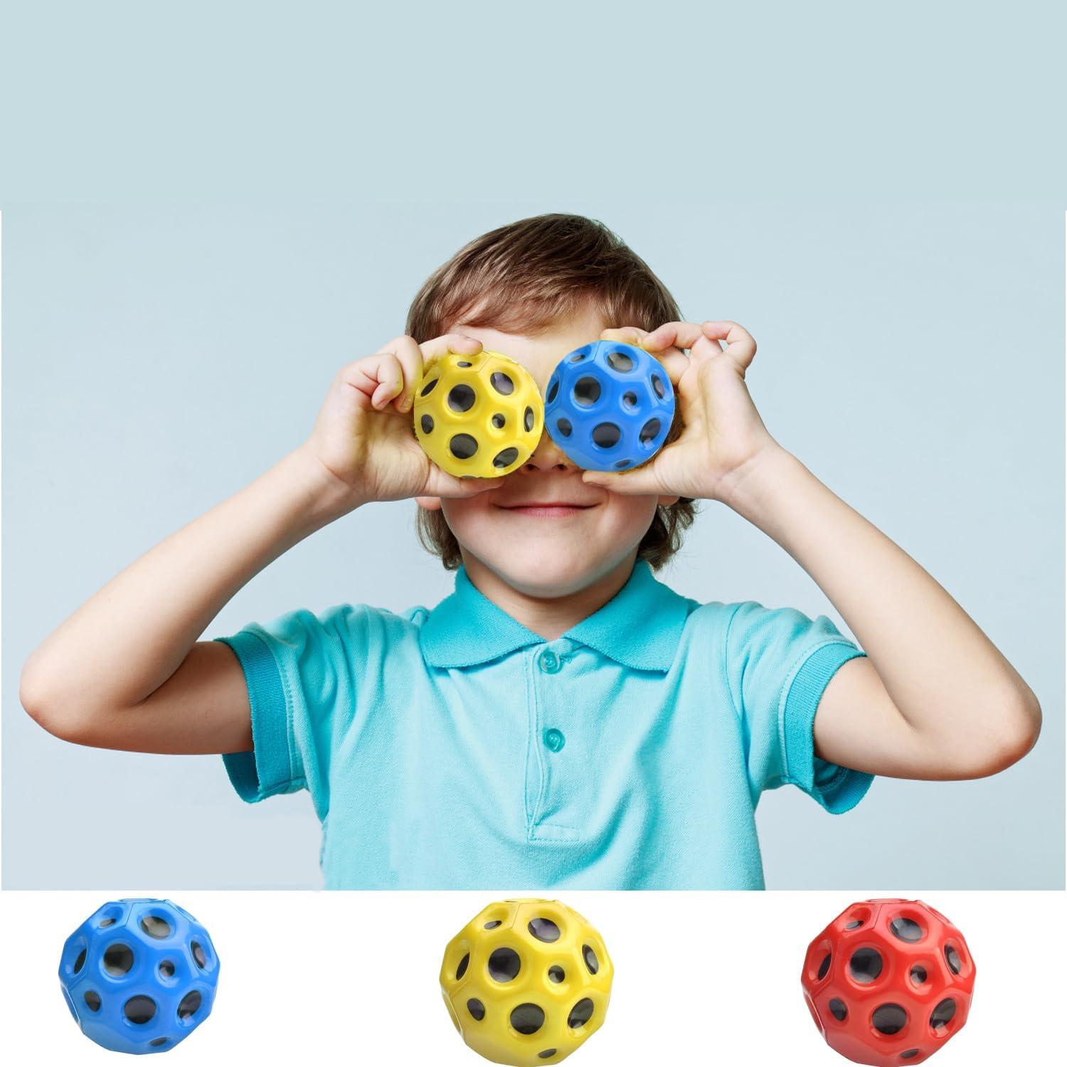 Buy NVTRSD 3PCs Astro Jump Balls - High Jumps Rubber Moon Balls | Space ...