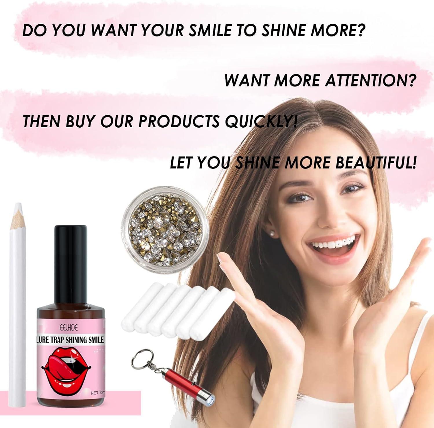 DIY Tartar Set - Dental Strass Kit with Glue UV Light & Gemstones ...