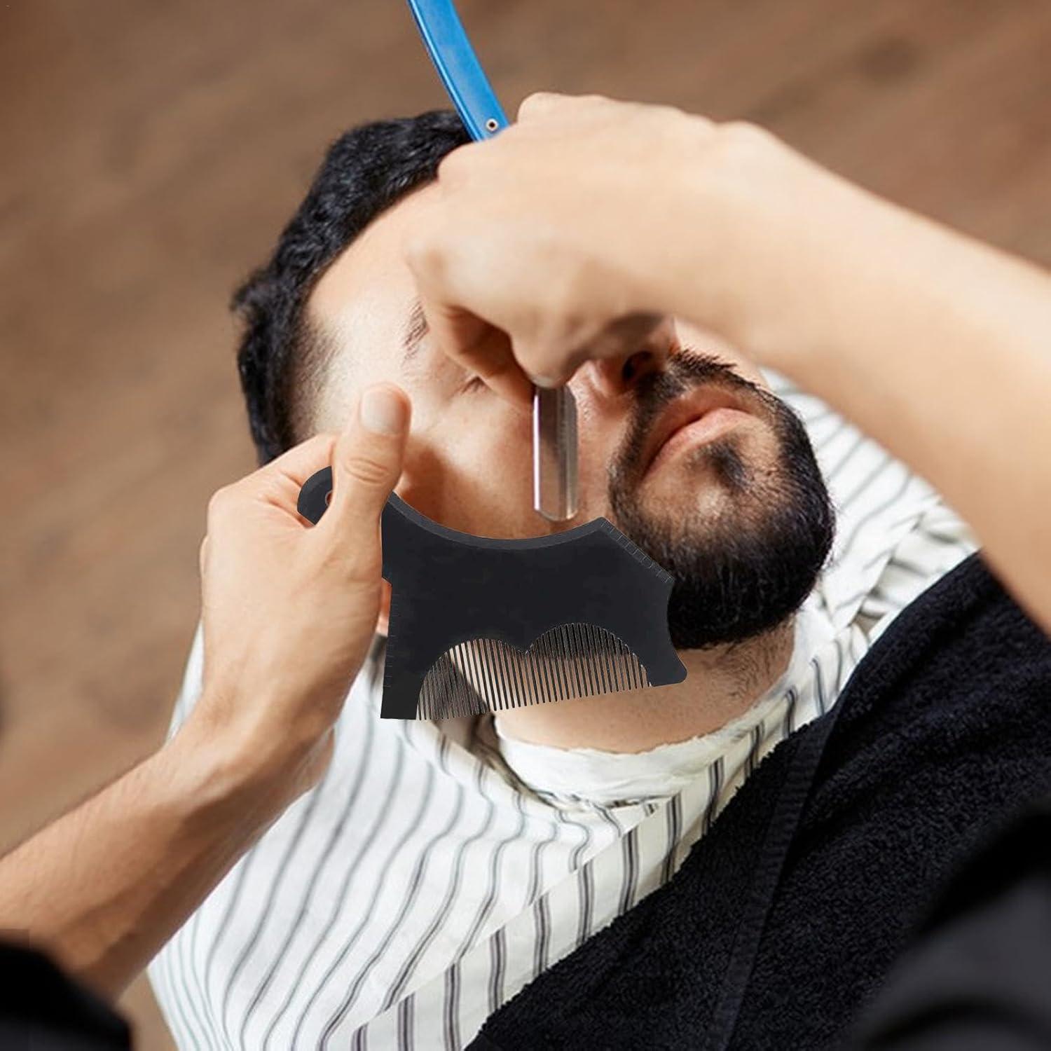 men's beard template