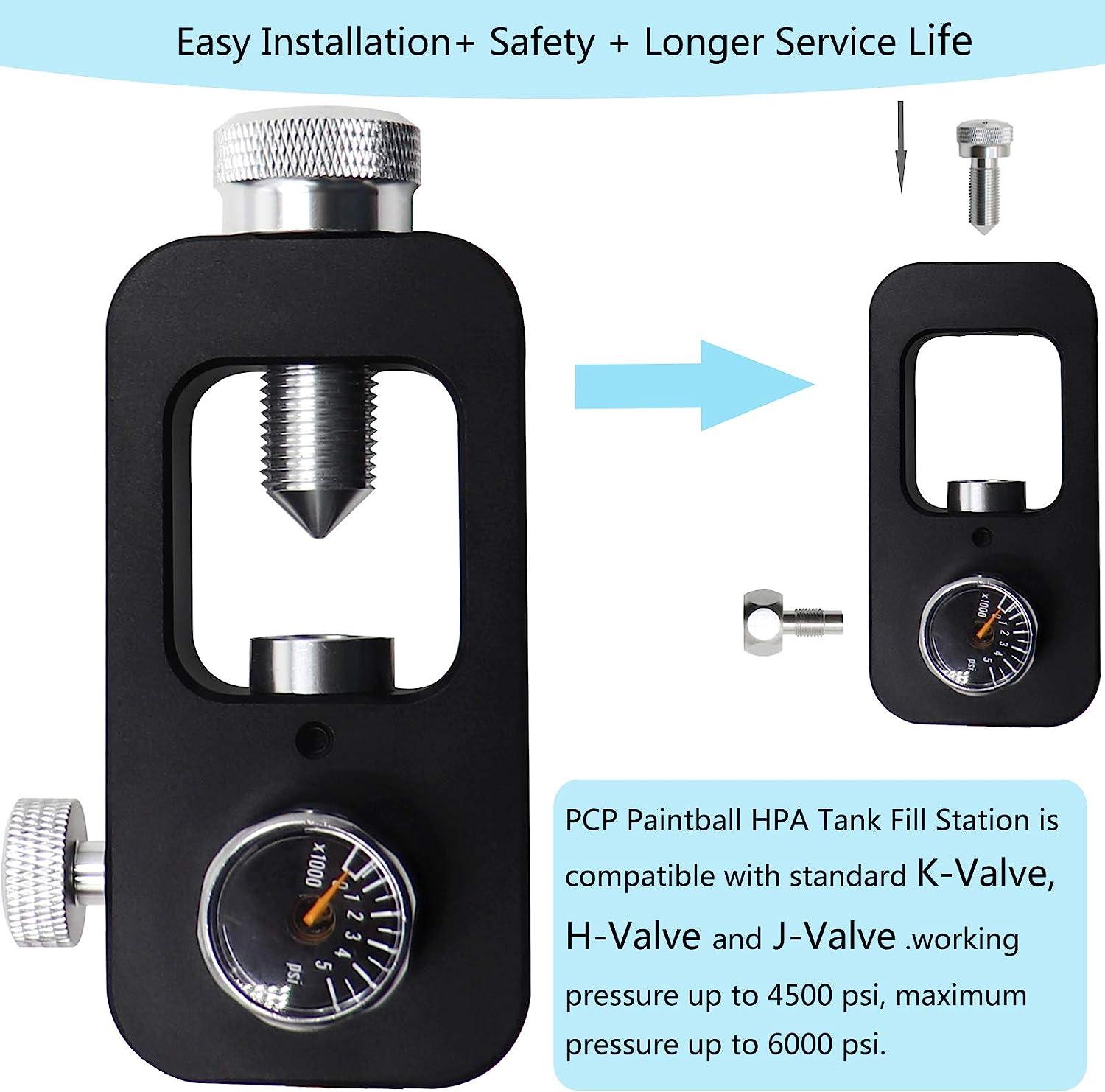 Scuba Fill Station Adapter for HPA Tank Filling | 4500 psi PCP ...