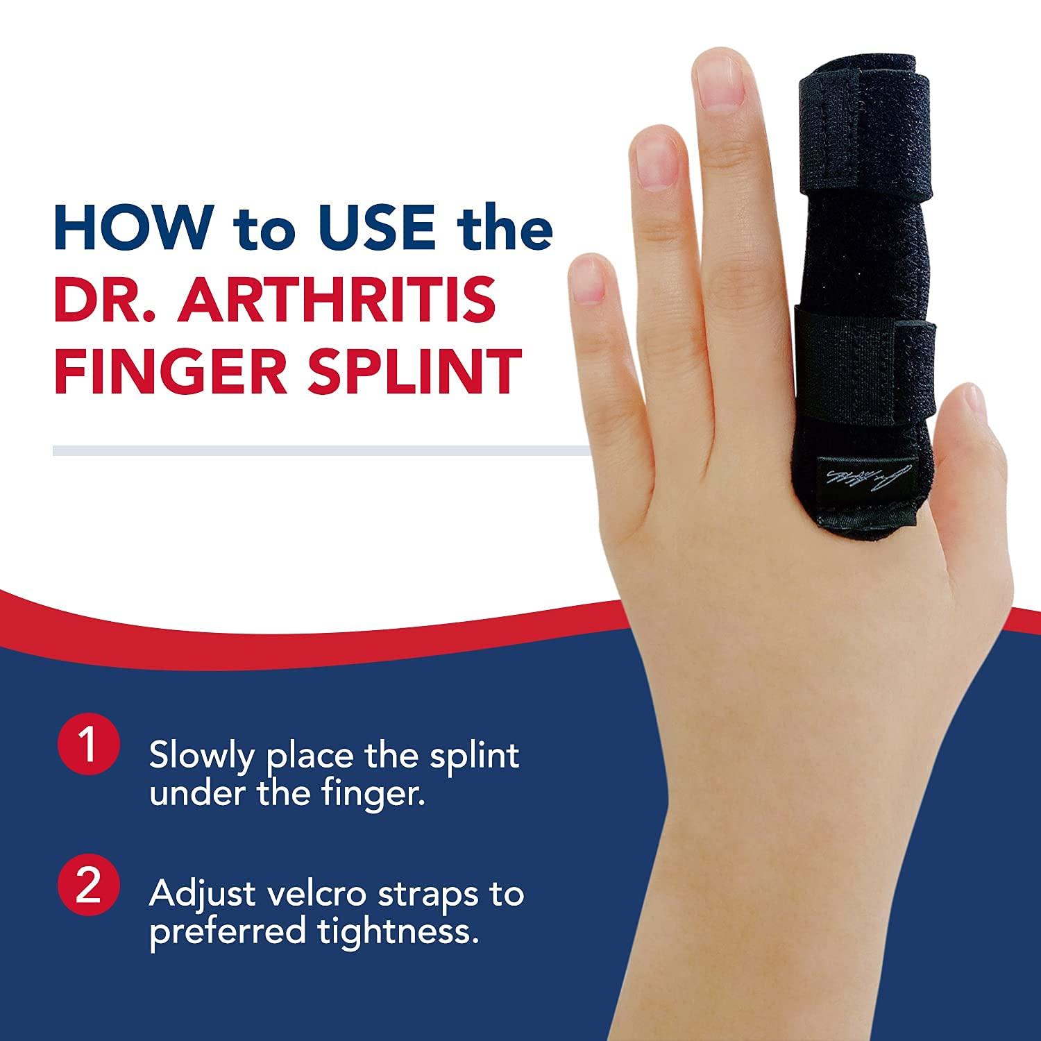 Doctor Developed Finger Splint & Handbook - Trigger Finger Arthritis ...
