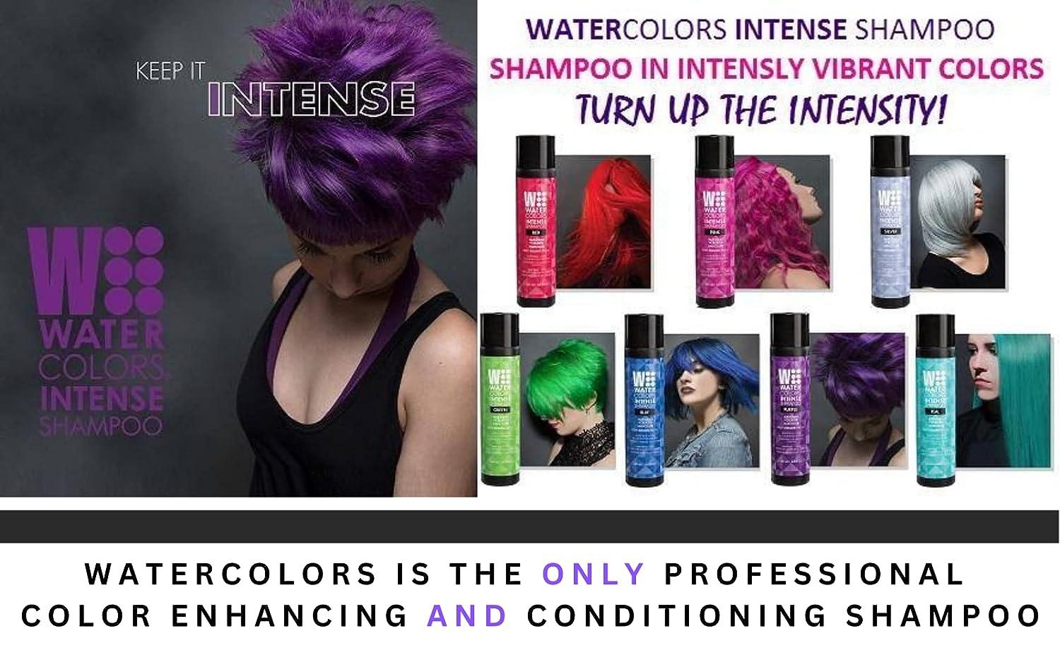 Intense Lilac Watercolors Sulfate-Free Shampoo - 8.5 Fl Oz - Maintains ...