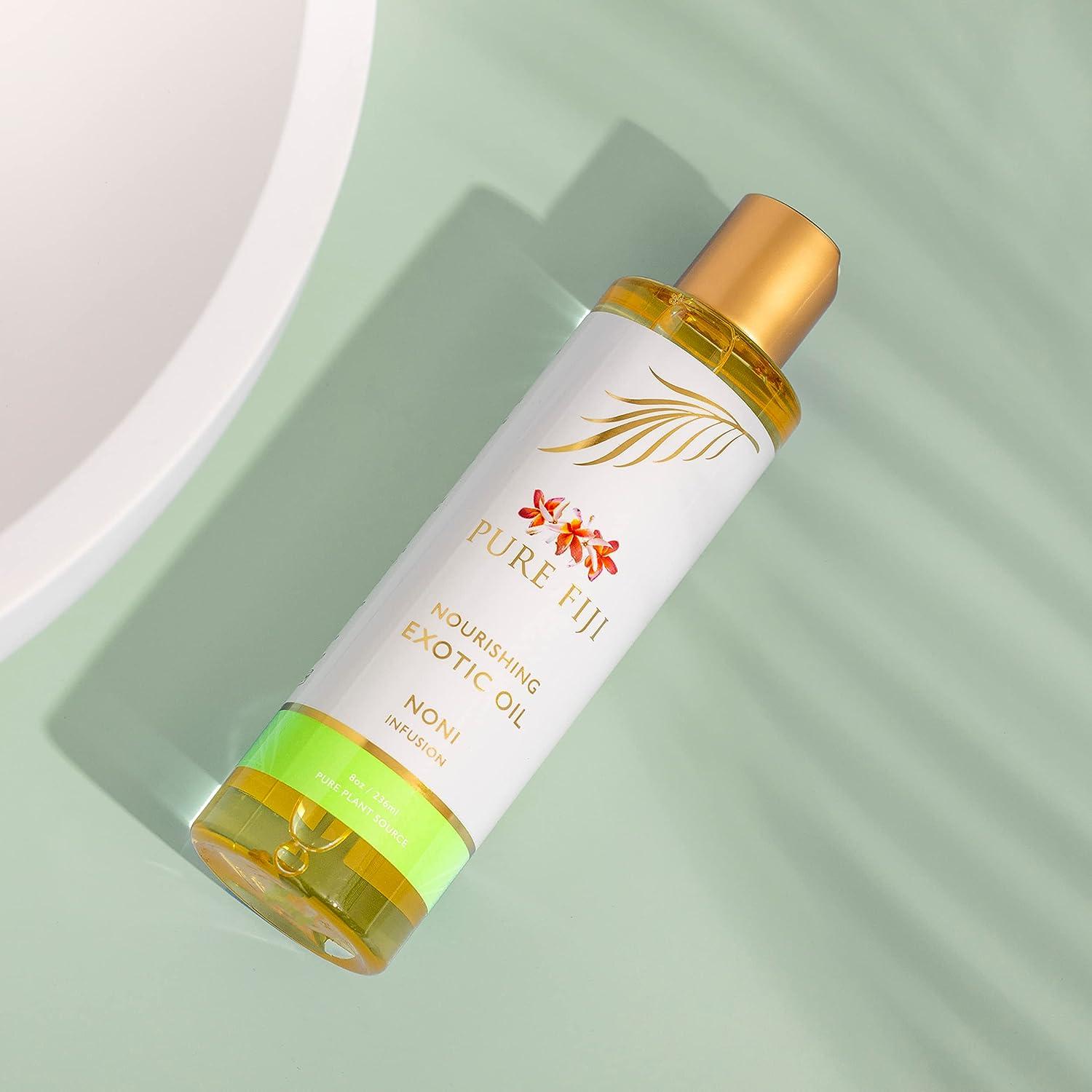PURE FIJI Nourishing Exotic Coconut Oil with Vitamin E - 8oz | Body ...