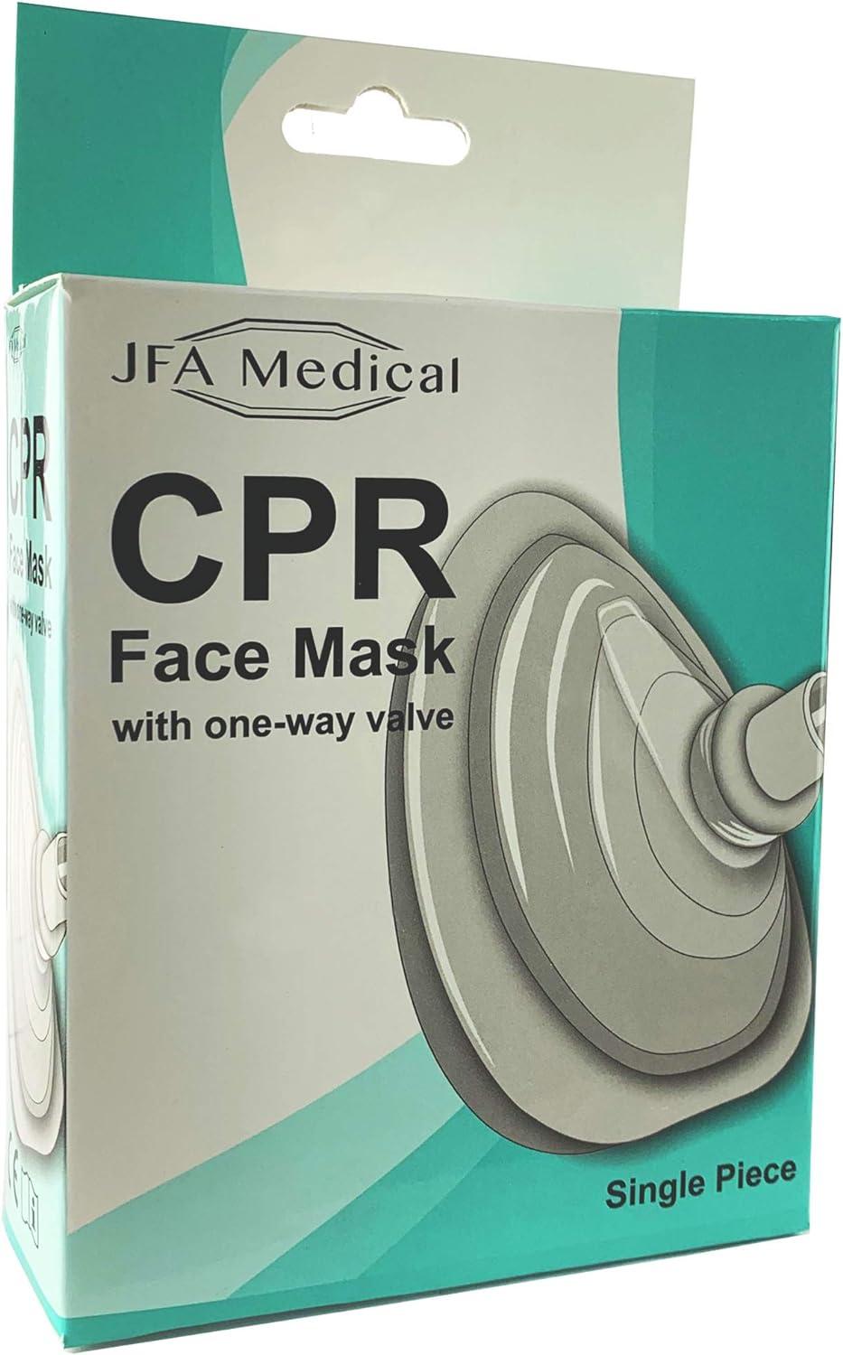 JFA Medical CPR Resuscitation Shield with Valve - Essential Life-saving ...