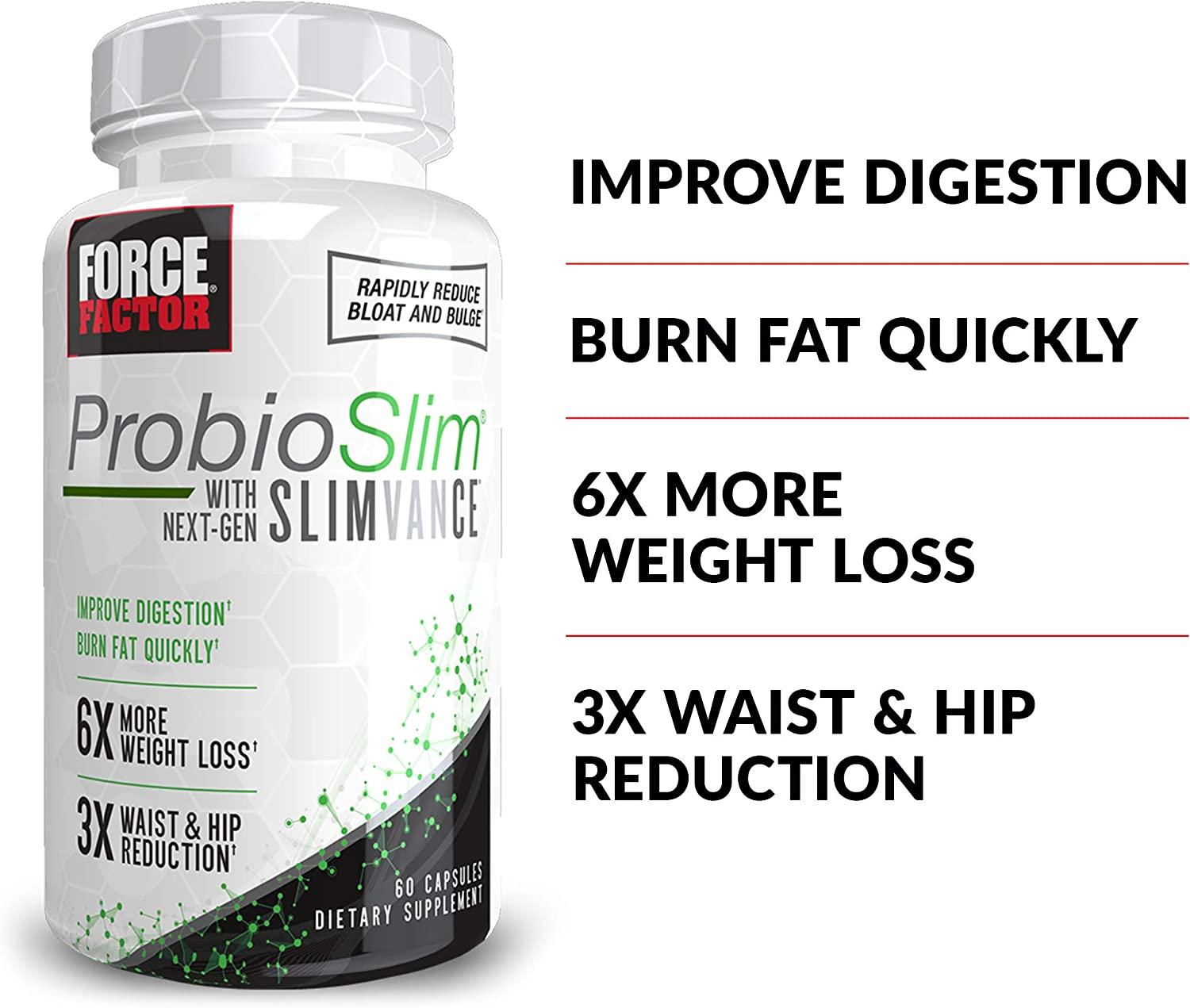 Force Factor ProbioSlim - Weight Loss & Metabolism Support with ...