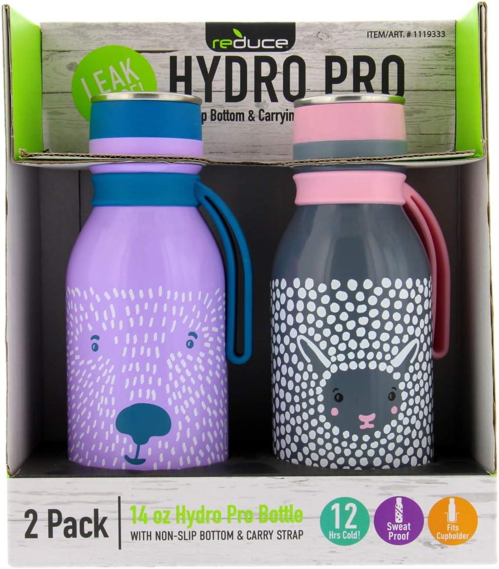Hydro Pro Kids 14oz Stainless Steel Water Bottle - Vacuum Insulated ...