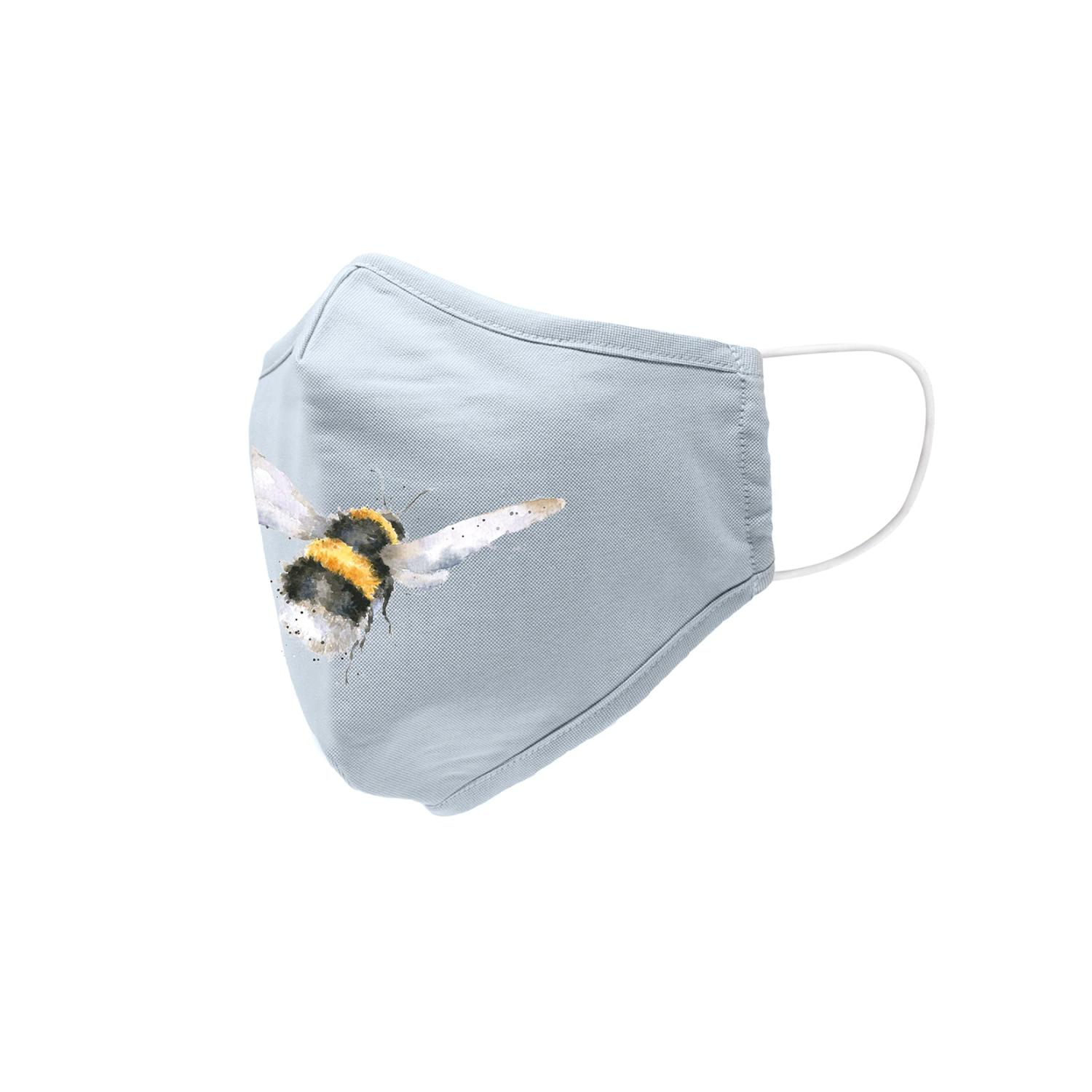 Wrendale Designs 'Flight of the Bumblebee' Face Covering - Stylish ...