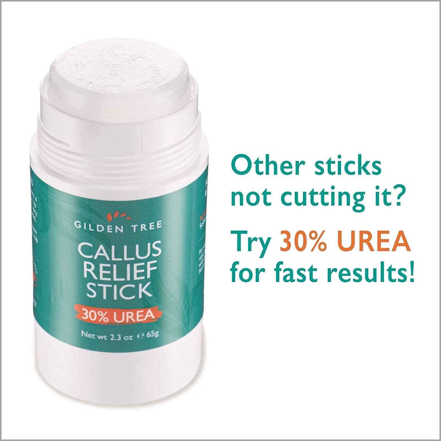Callus Relief Stick with 30% Urea - Soften & Smooth Dry Cracked Skin on ...