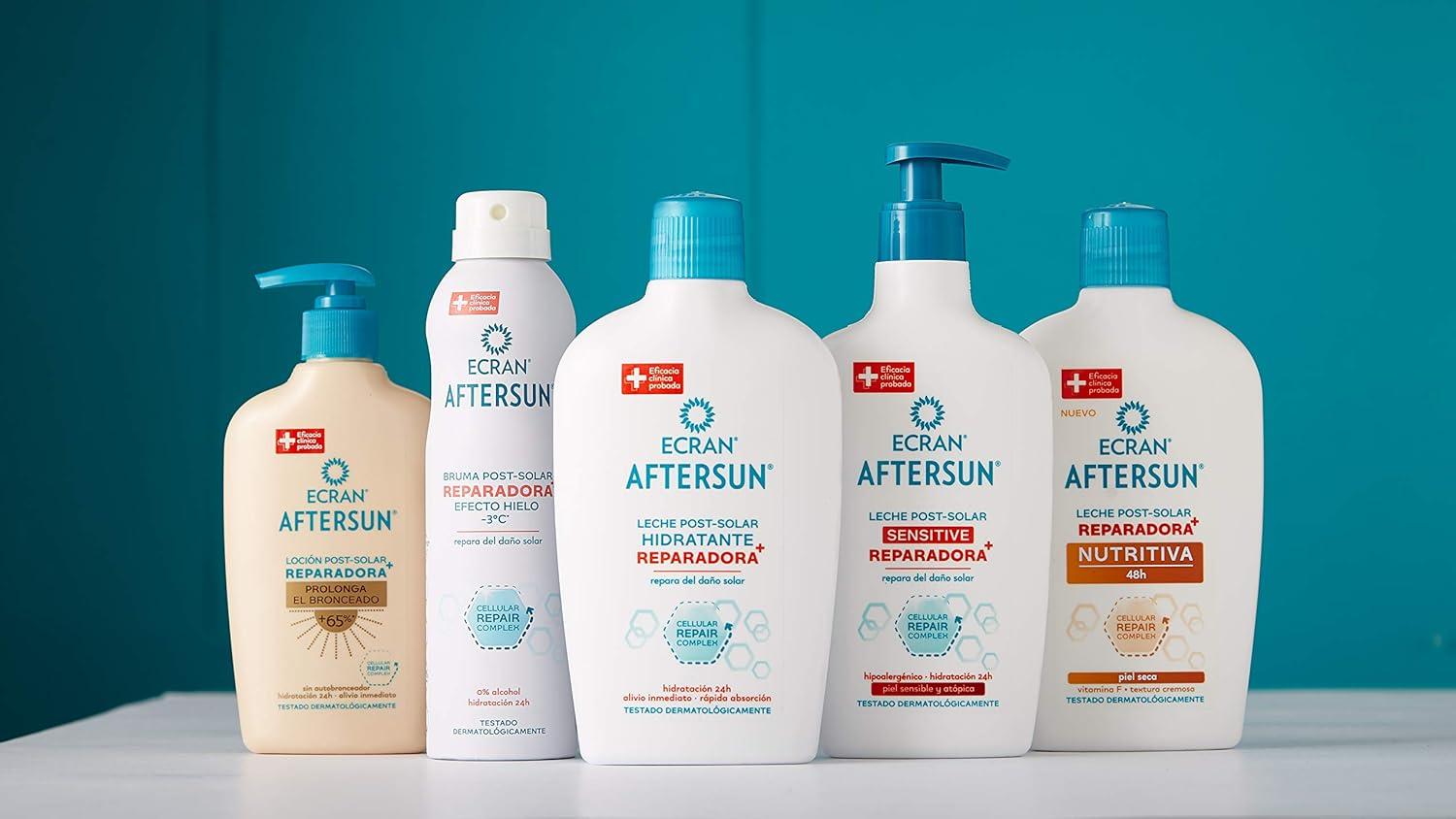 Aftersun Milk 400ml - Soothing & Moisturizing Formula for Sun-Kissed ...