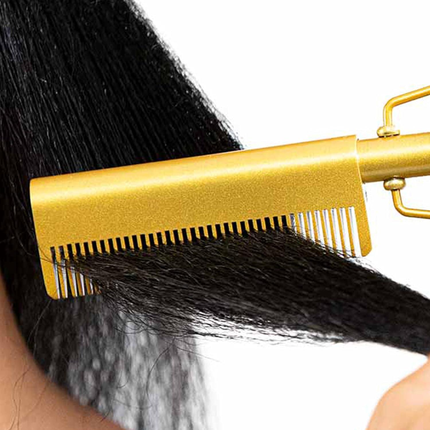 WAHL Hot Comb Afro-Caribbean Hair Straightening Comb - Fine Teeth ...