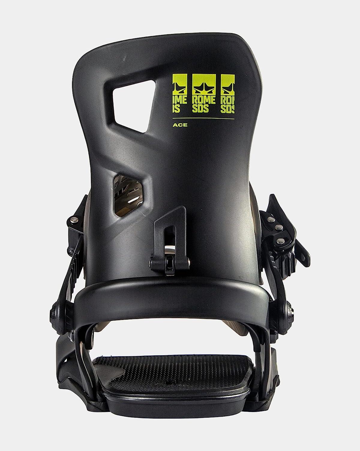 Rome Snowboards Kids Ace Snowboard Binding Black Small