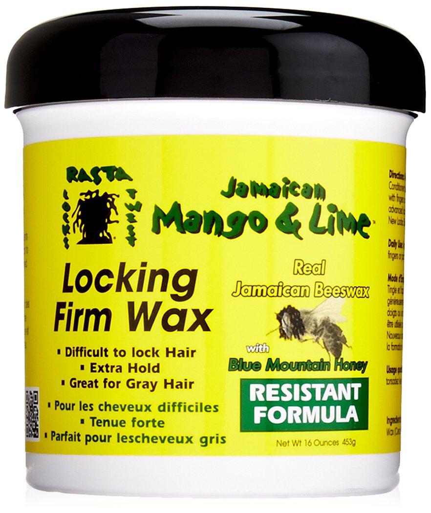 Jamaican Mango & Lime Locking Firm Hair Wax 16 Oz - Extra Hold with ...